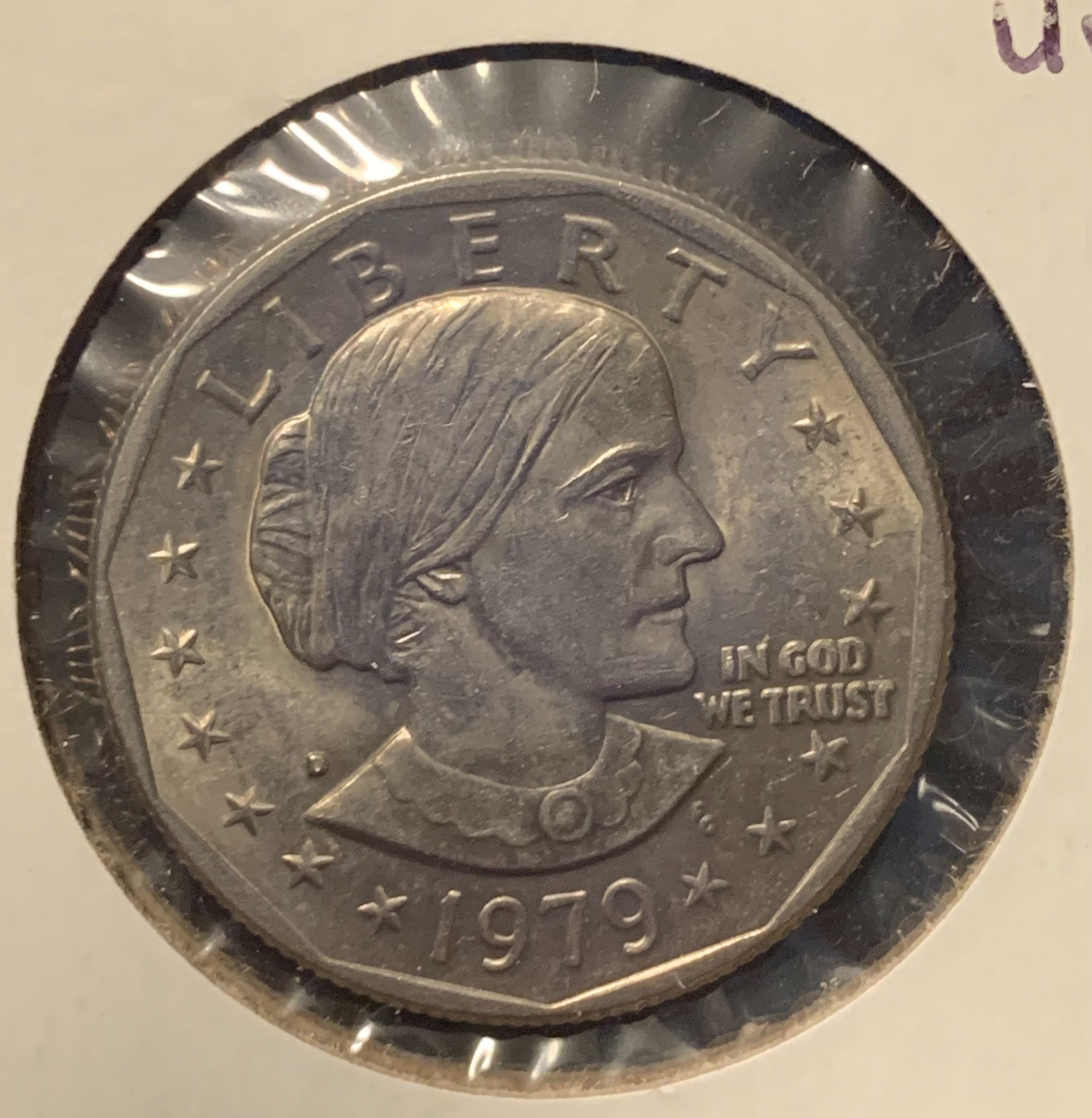 1979 D SUSAN B ANTHONY DOLLAR UNC/MS COND BIN 2.00 - For Sale, Buy Now ...