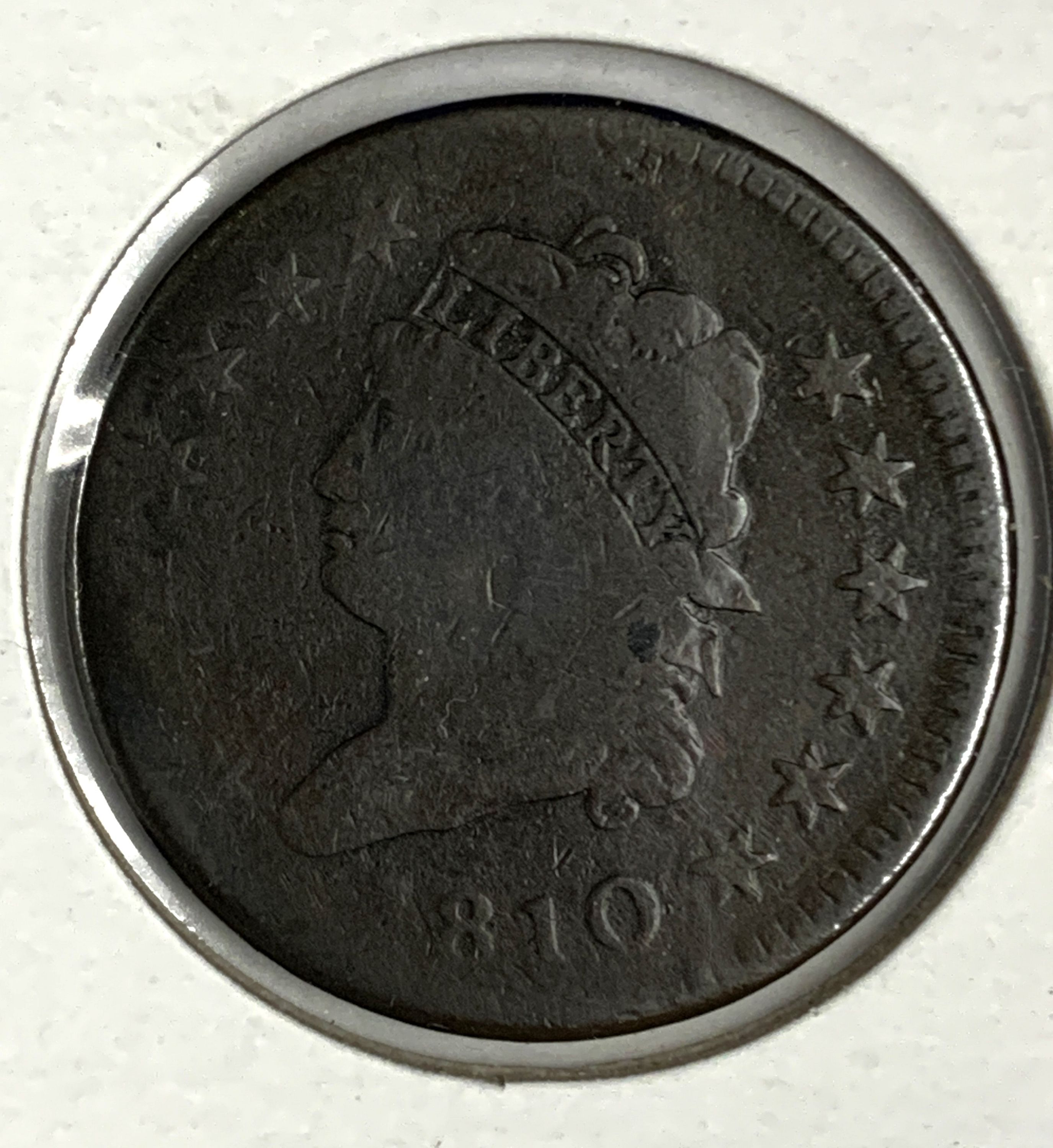1810 Large Cent, (7848) - For Sale, Buy Now Online - Item #864066