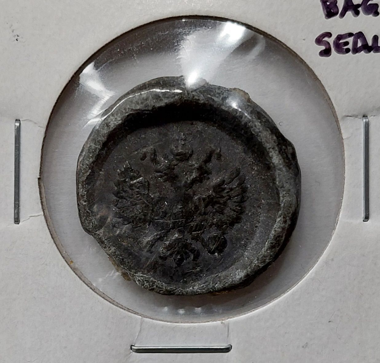 Russian - Lead Bag Seal - For Sale, Buy Now Online - Item #864439