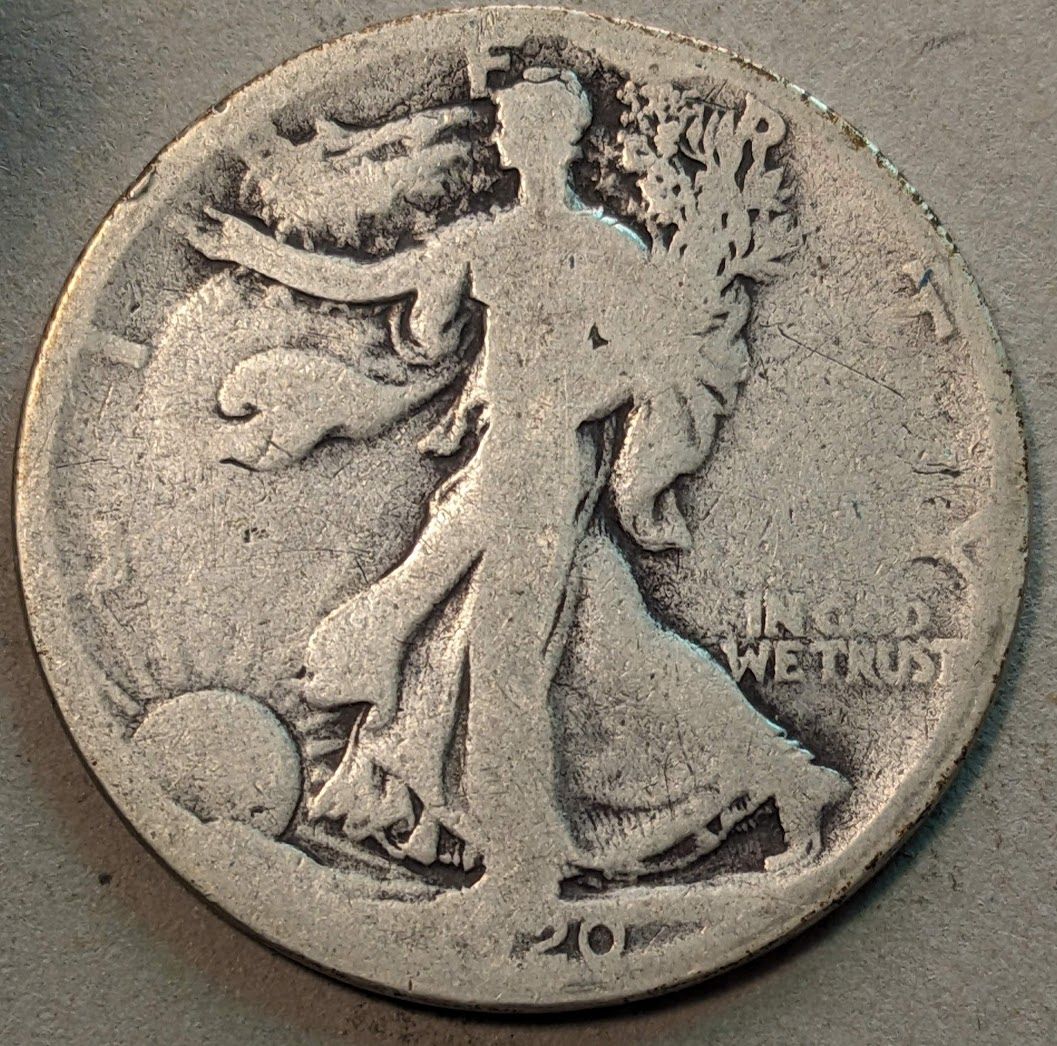 1920-S Walking Liberty Half - For Sale, Buy Now Online - Item #864795