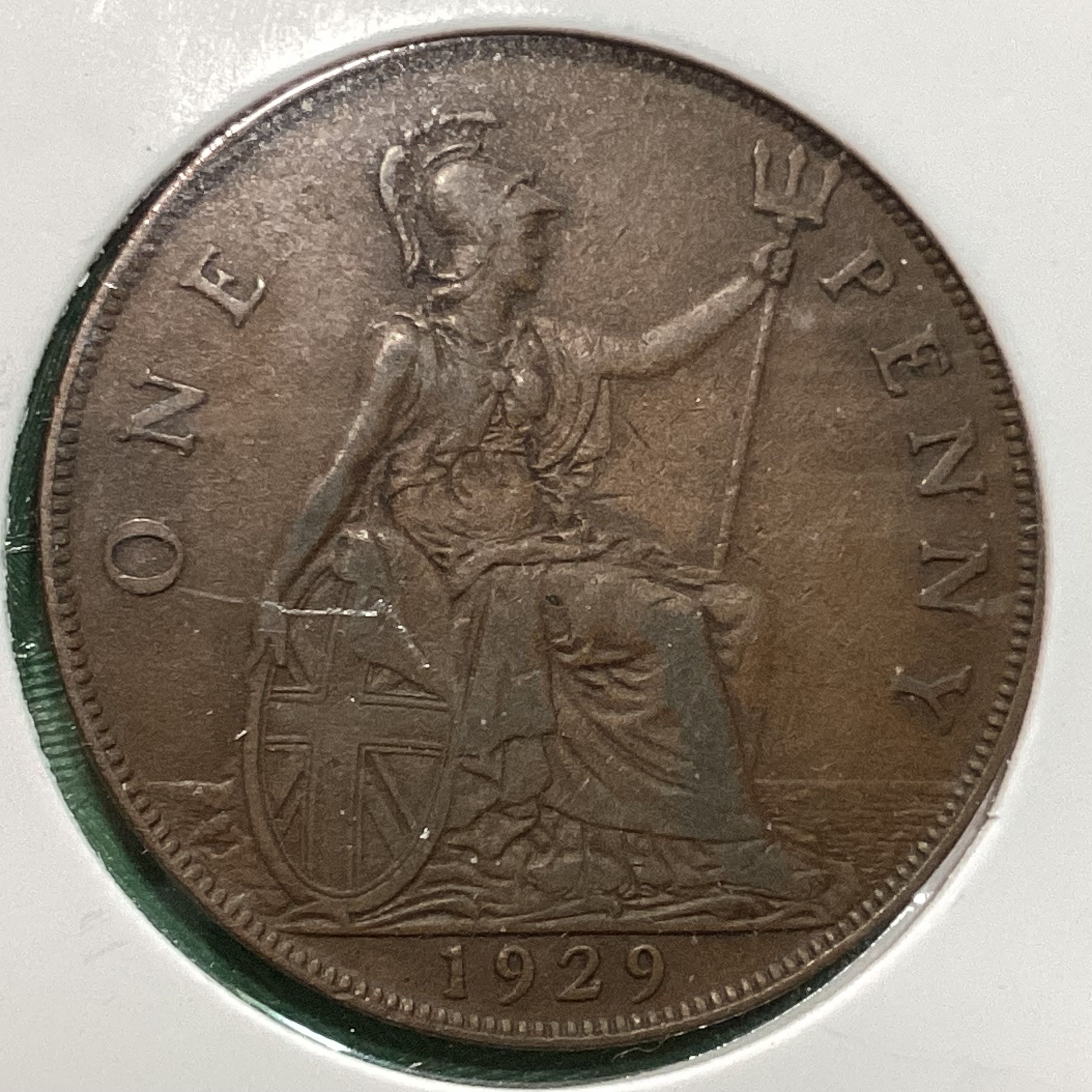 1929 Great Britain Large Penny - For Sale, Buy Now Online - Item #865065