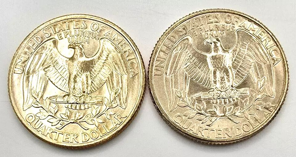1977 P & D Washington Quarters from Mint Cello ***BU*** - For Sale, Buy ...