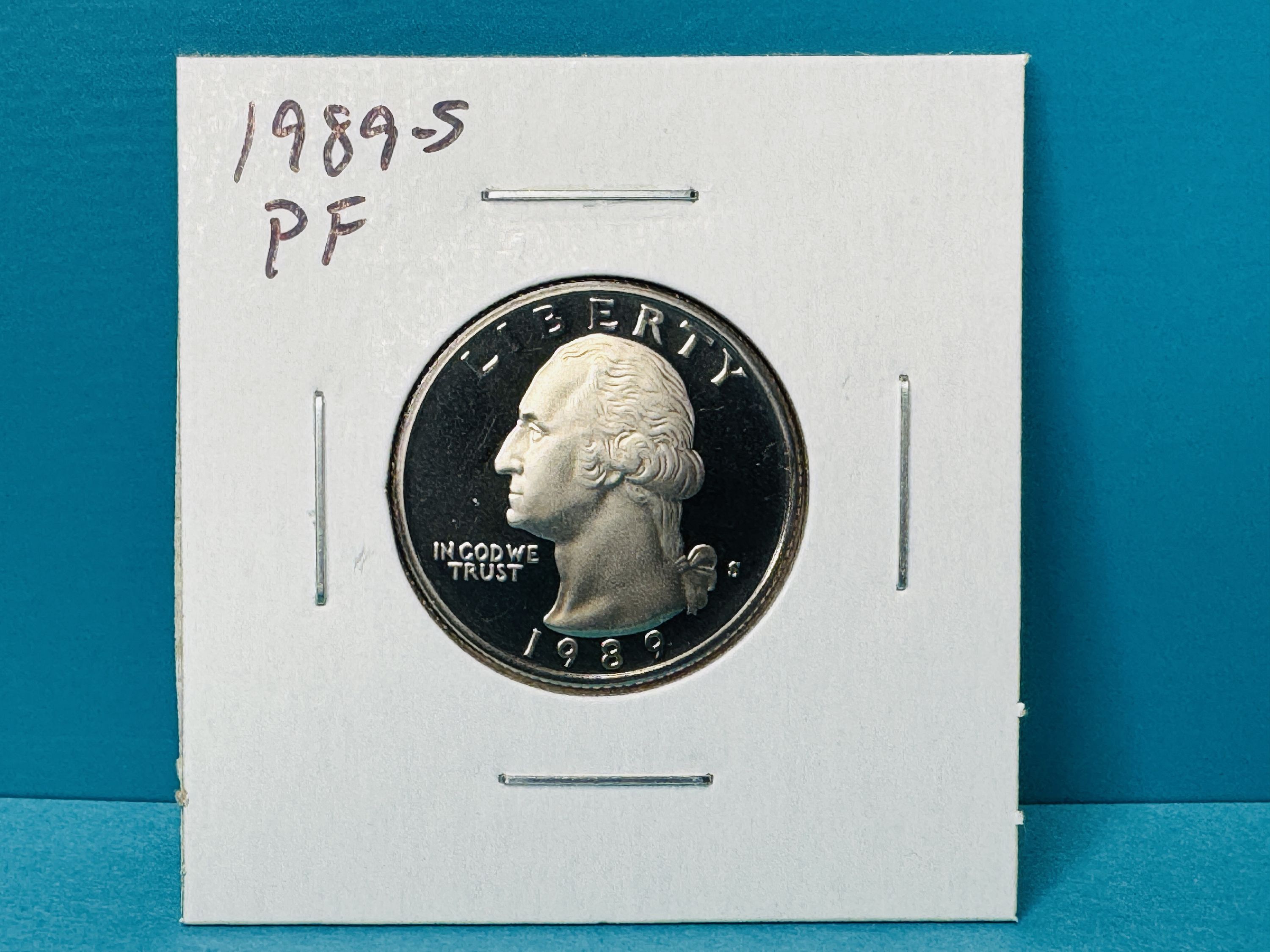 1989-S Proof Washington Quarter - For Sale, Buy Now Online - Item #866377