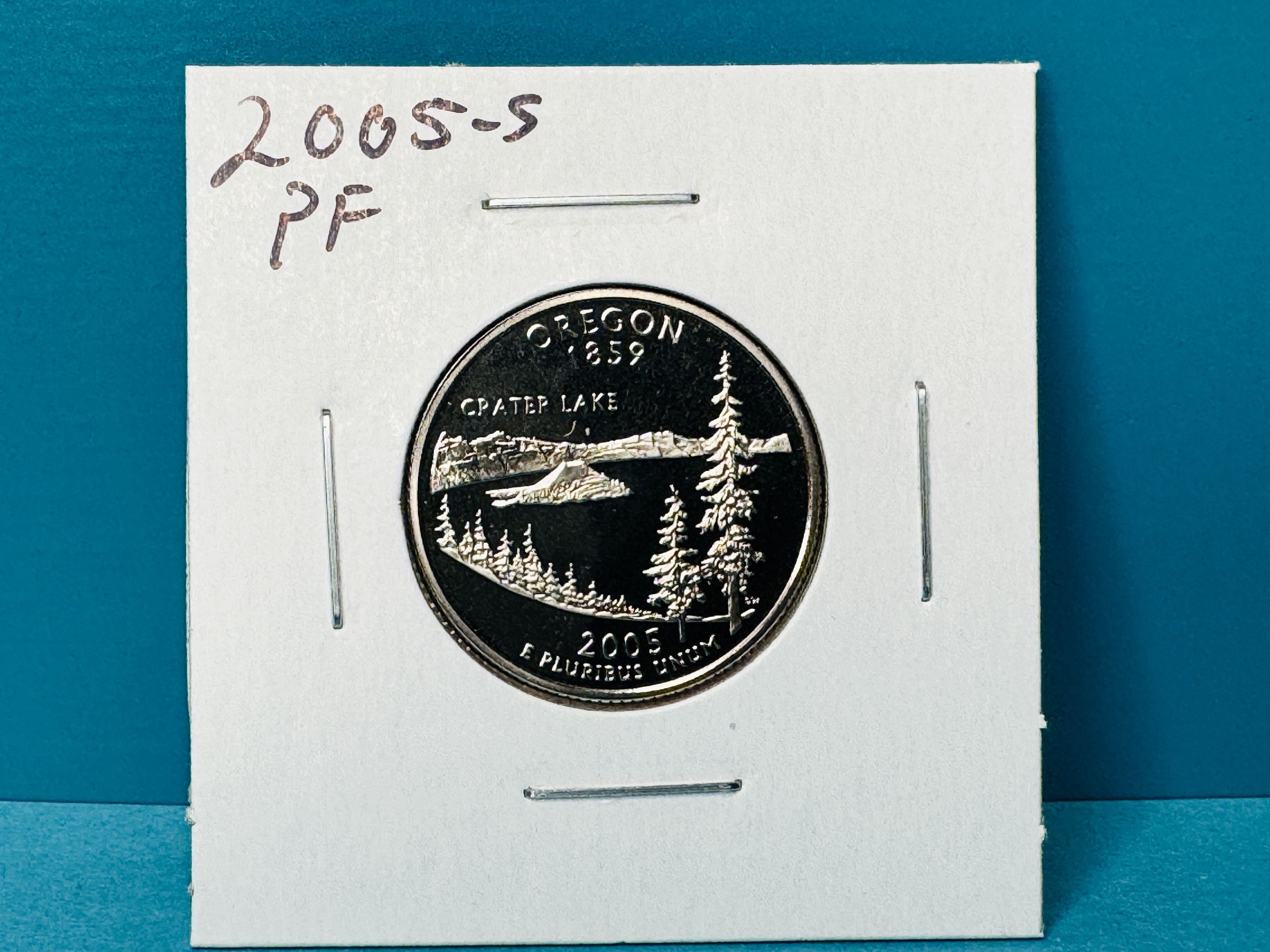 2005-S Oregon Proof 50 State Quarter - For Sale, Buy Now Online - Item ...