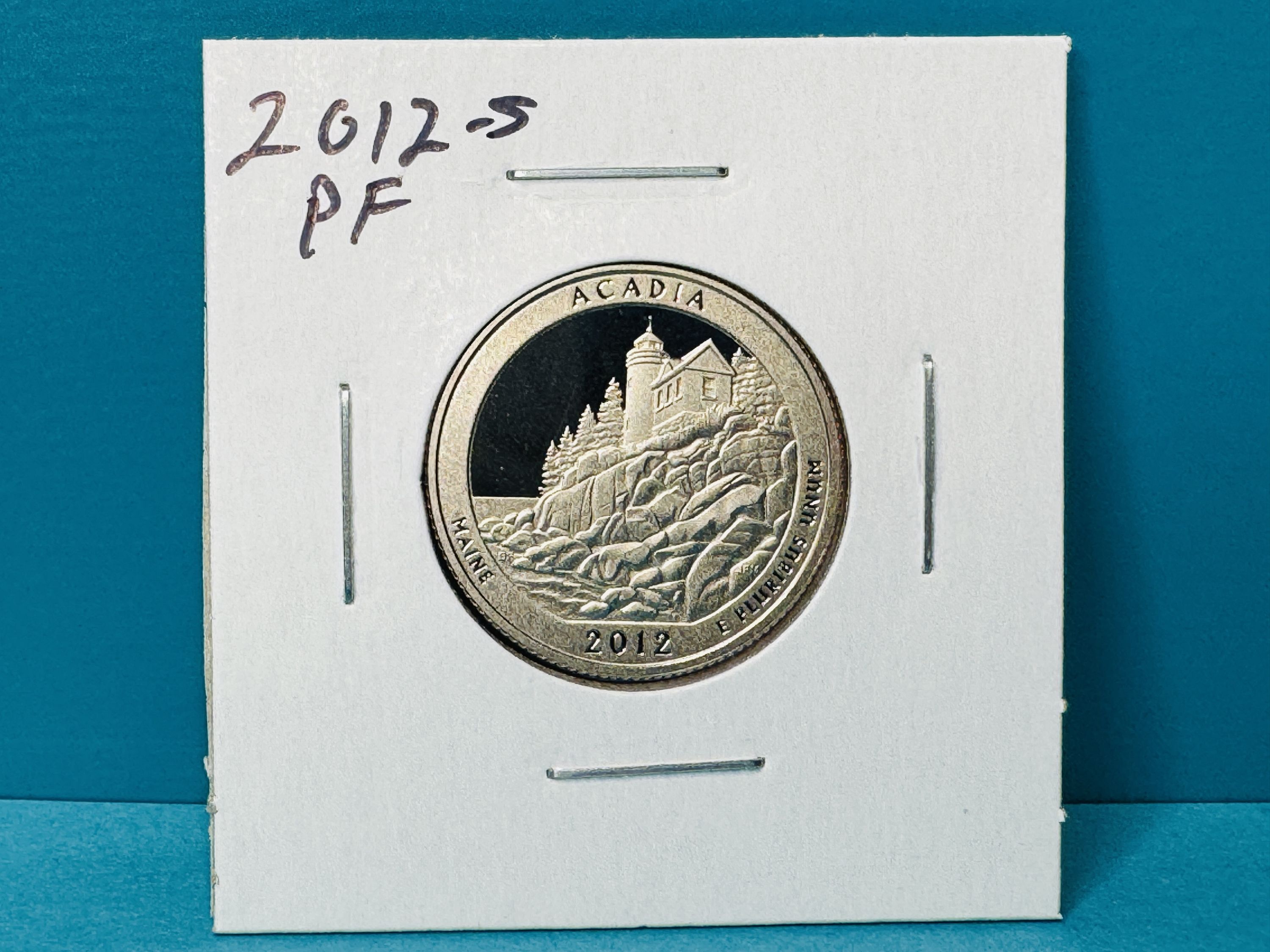 2012-S Proof Acadia ATB Quarter - For Sale, Buy Now Online - Item #866415