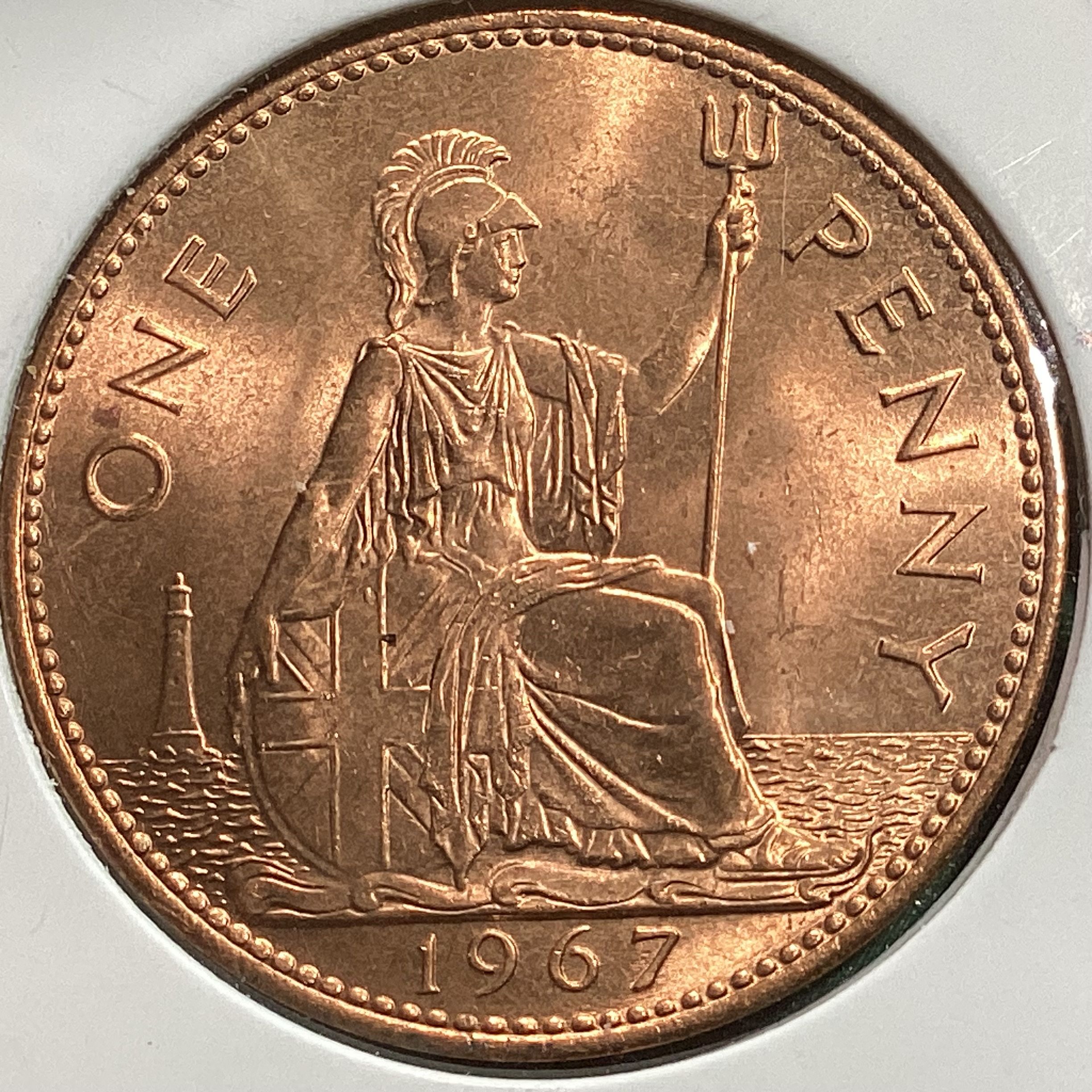 1967 Great Britain Large Penny - For Sale, Buy Now Online - Item #868082