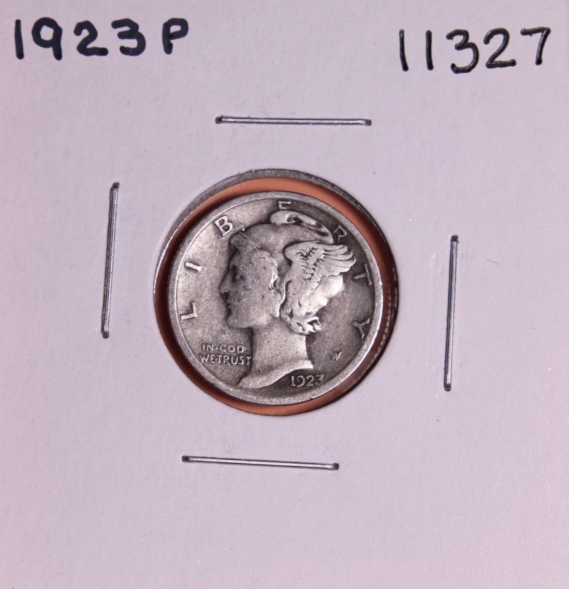 1923 P SILVER MERCURY DIME #11327 - For Sale, Buy Now Online - Item #868266