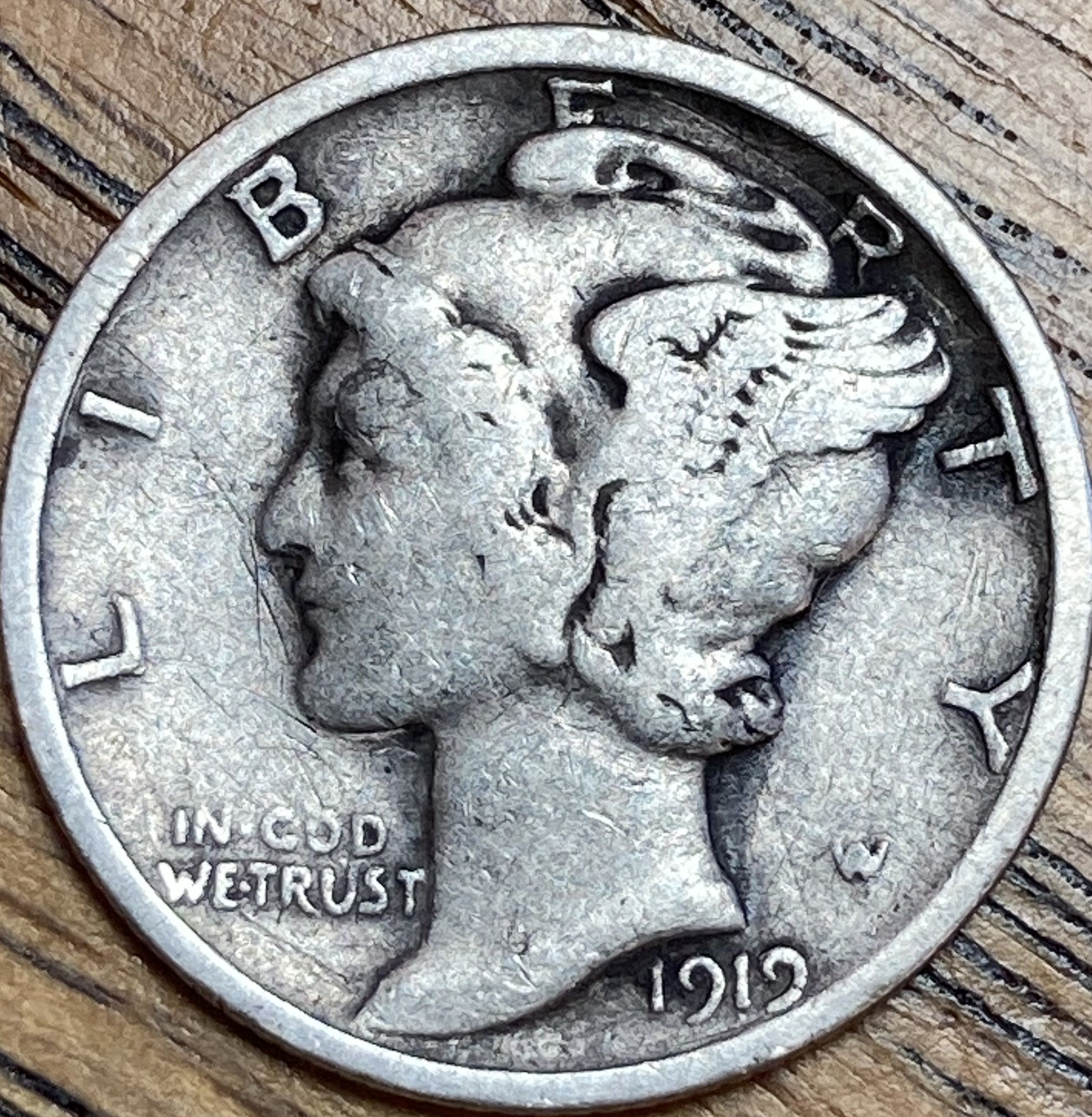 1919 mercury dime in VERY GOOD condition - For Sale, Buy Now Online ...