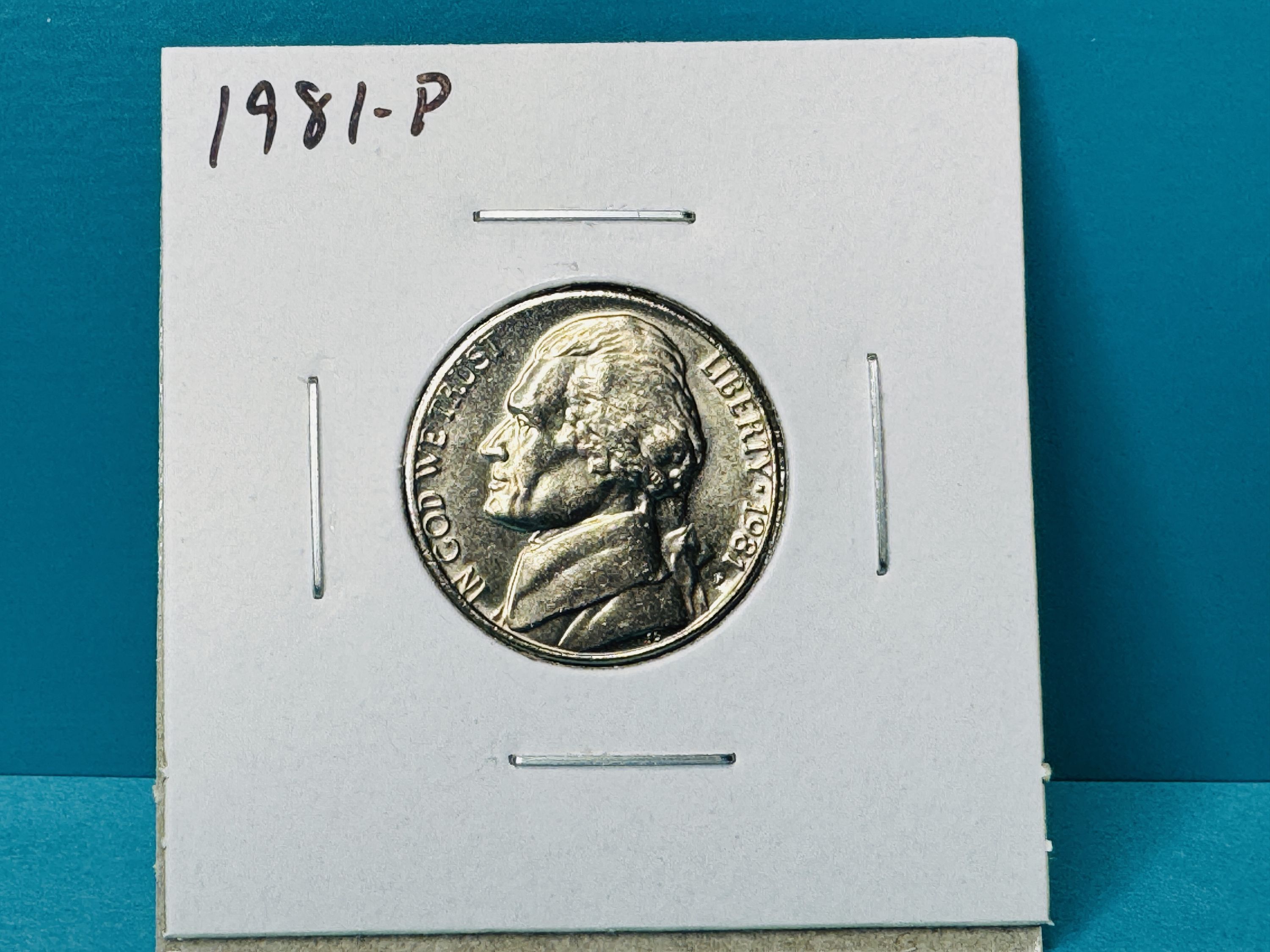 1981-P Jefferson Nickel - For Sale, Buy Now Online - Item #868578