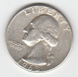 1963 WASHINGTON QUARTER - For Sale, Buy Now Online - Item #869054