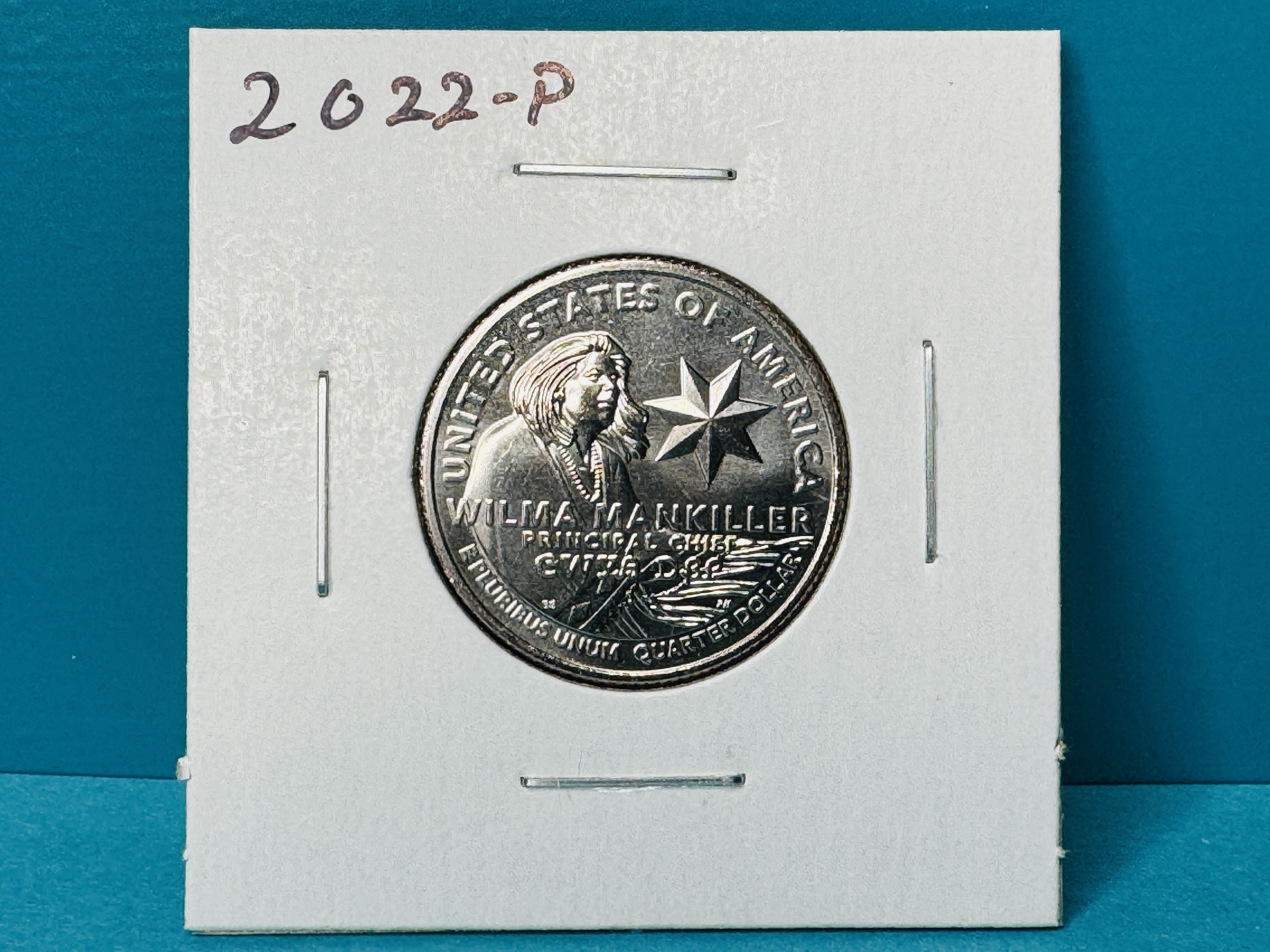 2022-P Wilma Mankiller American Women Quarter - For Sale, Buy Now ...