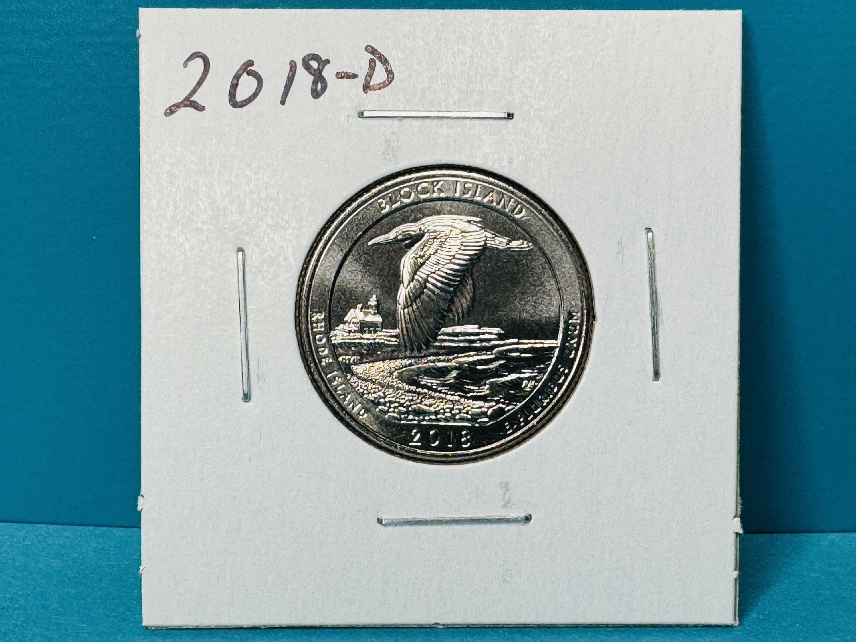 2018-D Block Island ATB Quarter - For Sale, Buy Now Online - Item #872036
