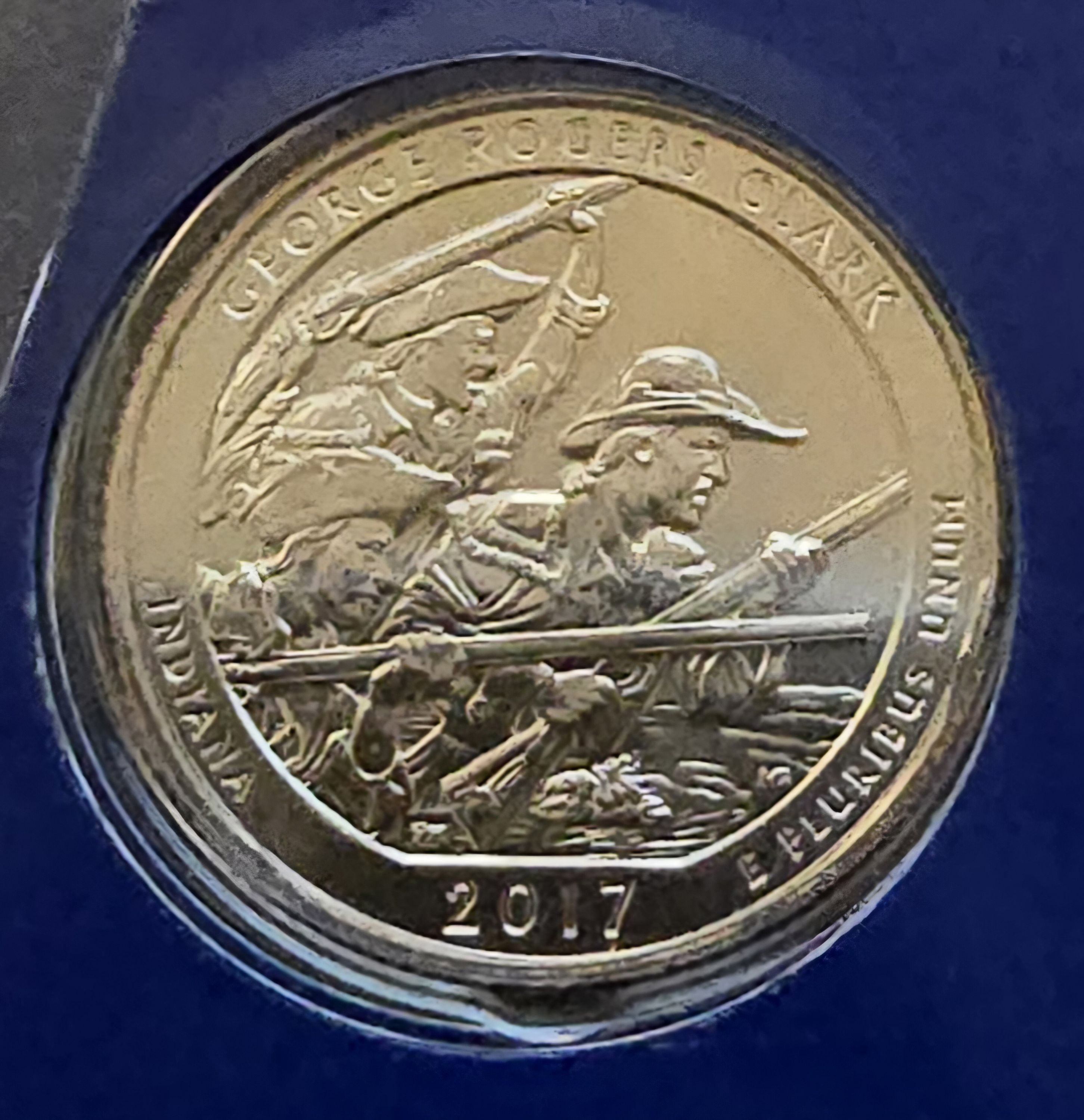 2017-P George Rogers Clark Quarter -BU in Original Mint Cello (F38 ...