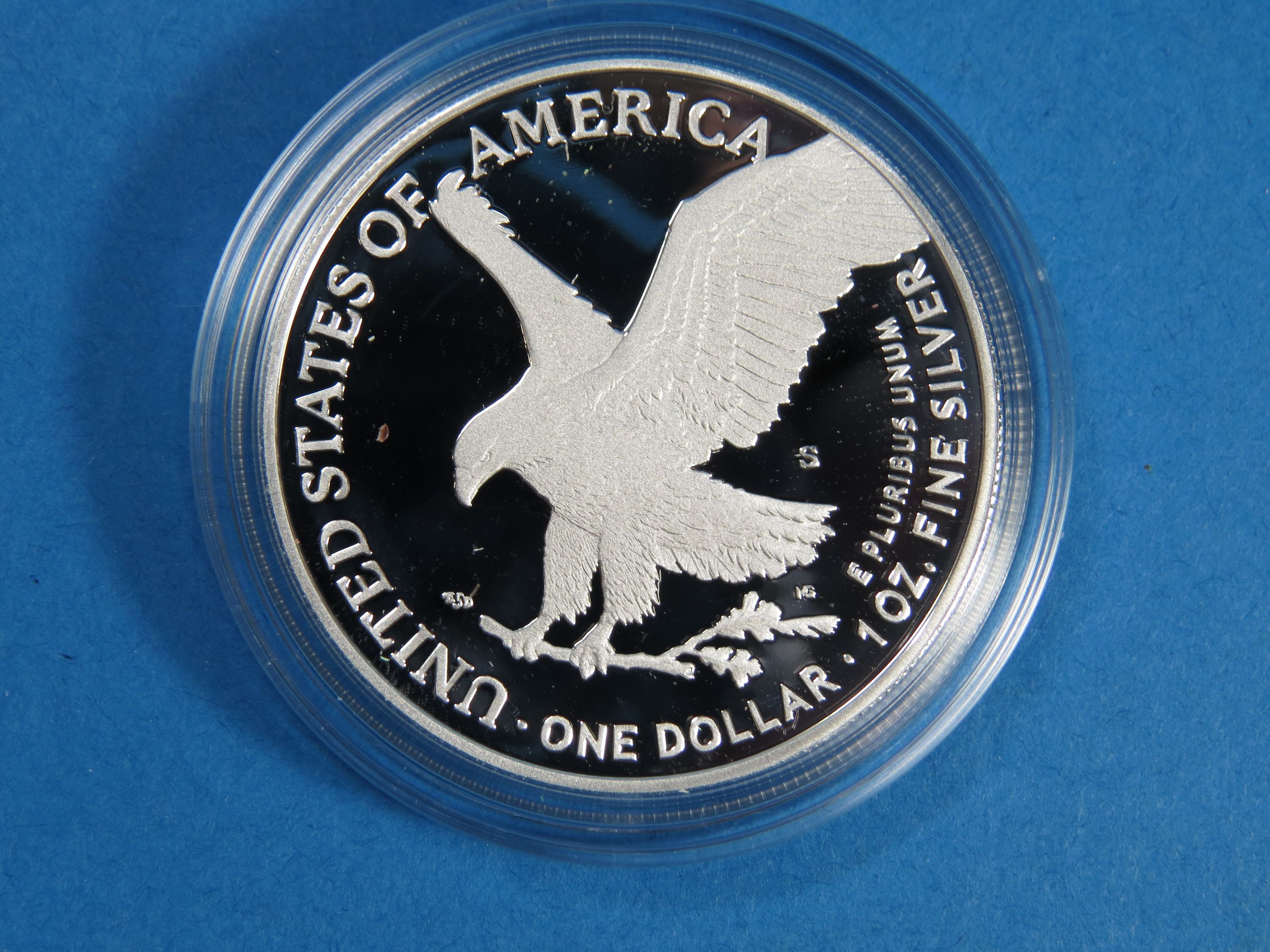 2023-S AMERICAN SILVER EAGLE PROOF DOLLAR (99.99% PURE SILVER) Incl ...