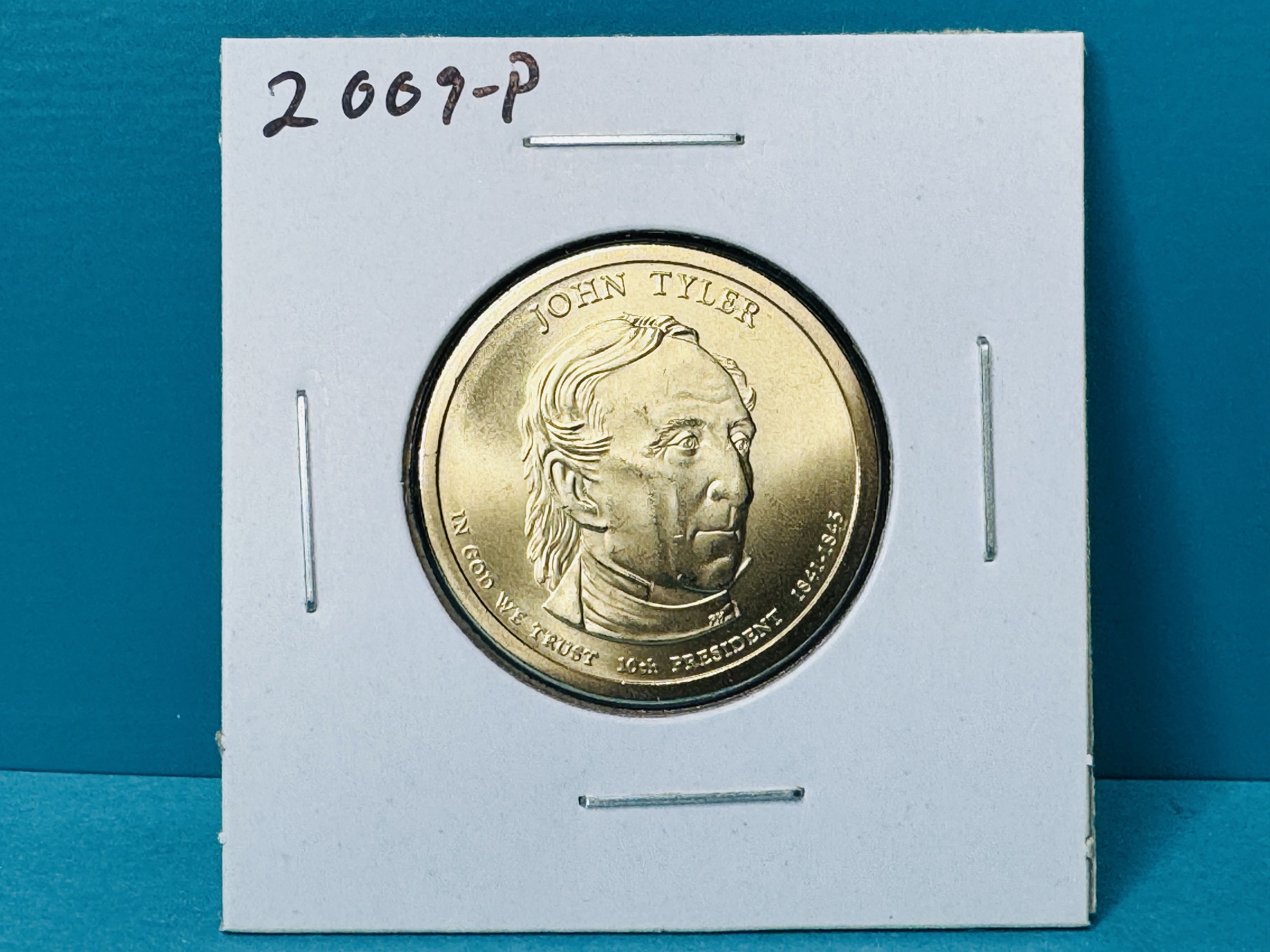 2009-P John Tyler Presidential Dollar - For Sale, Buy Now Online - Item ...