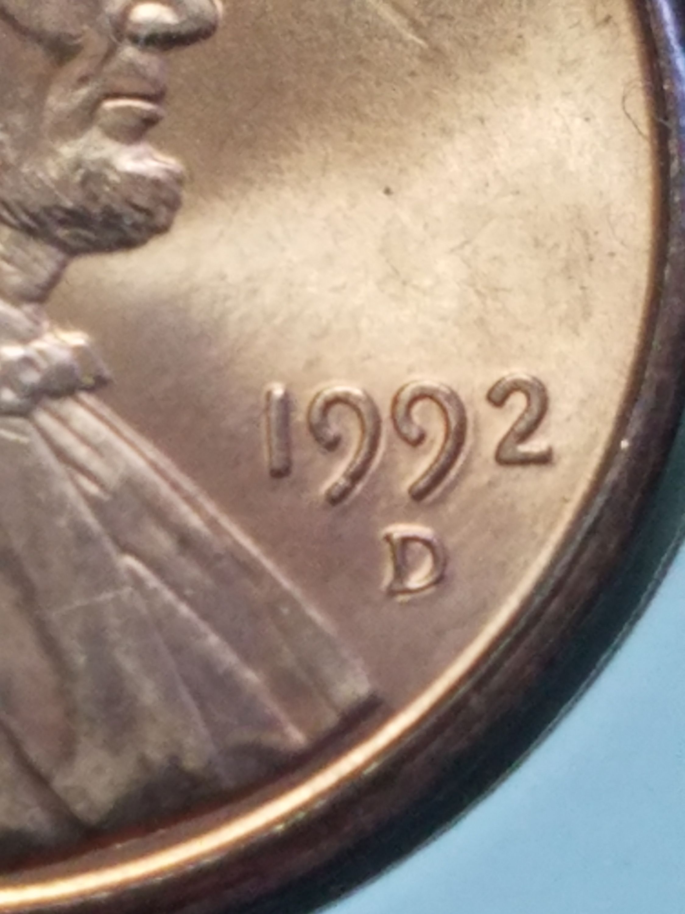 1992 D Lincoln Memorial Cent Penny DDO - For Sale, Buy Now Online ...