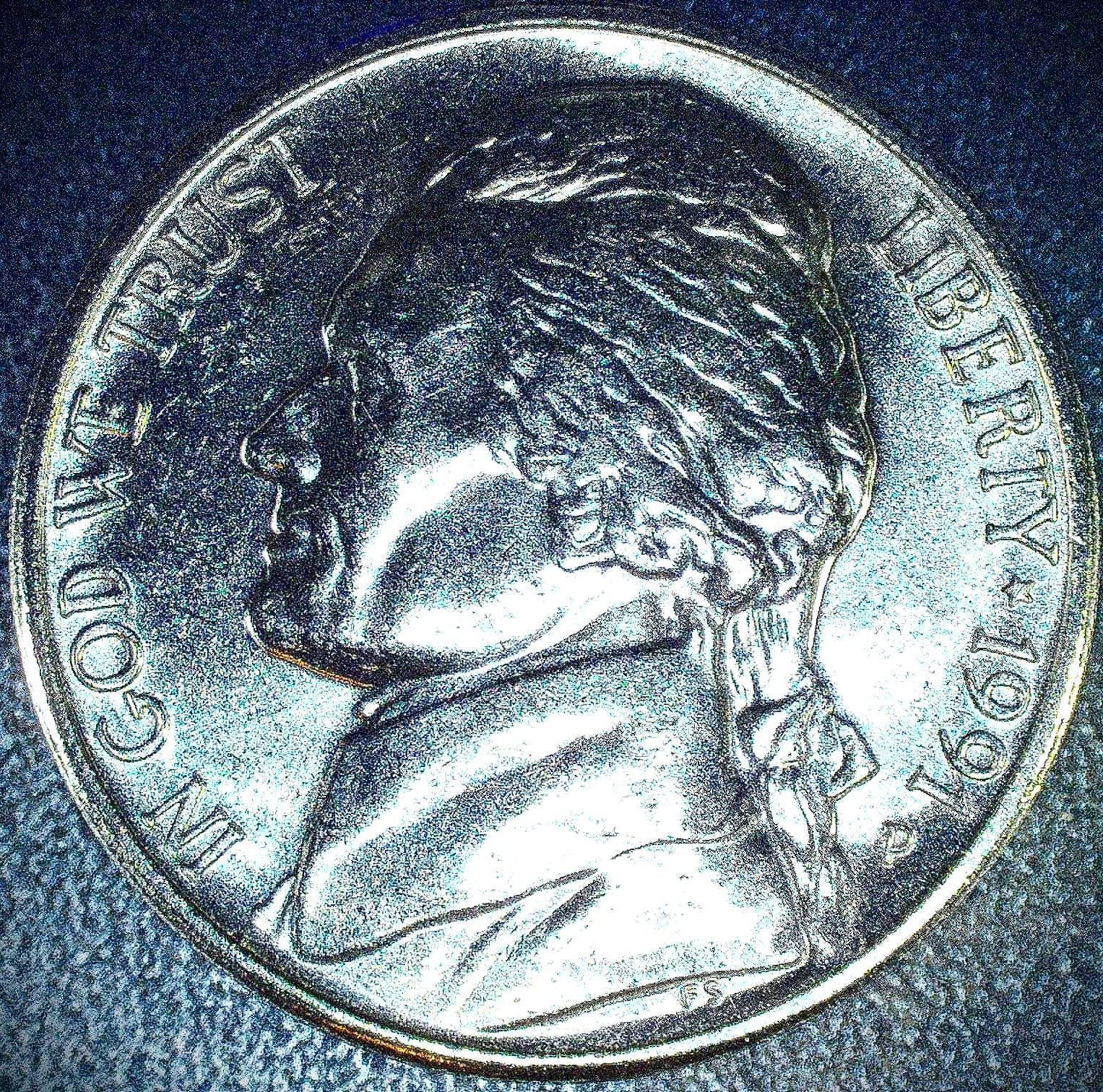 1991 P Jefferson Nickel Brilliant GBU Full Steps - For Sale, Buy Now ...
