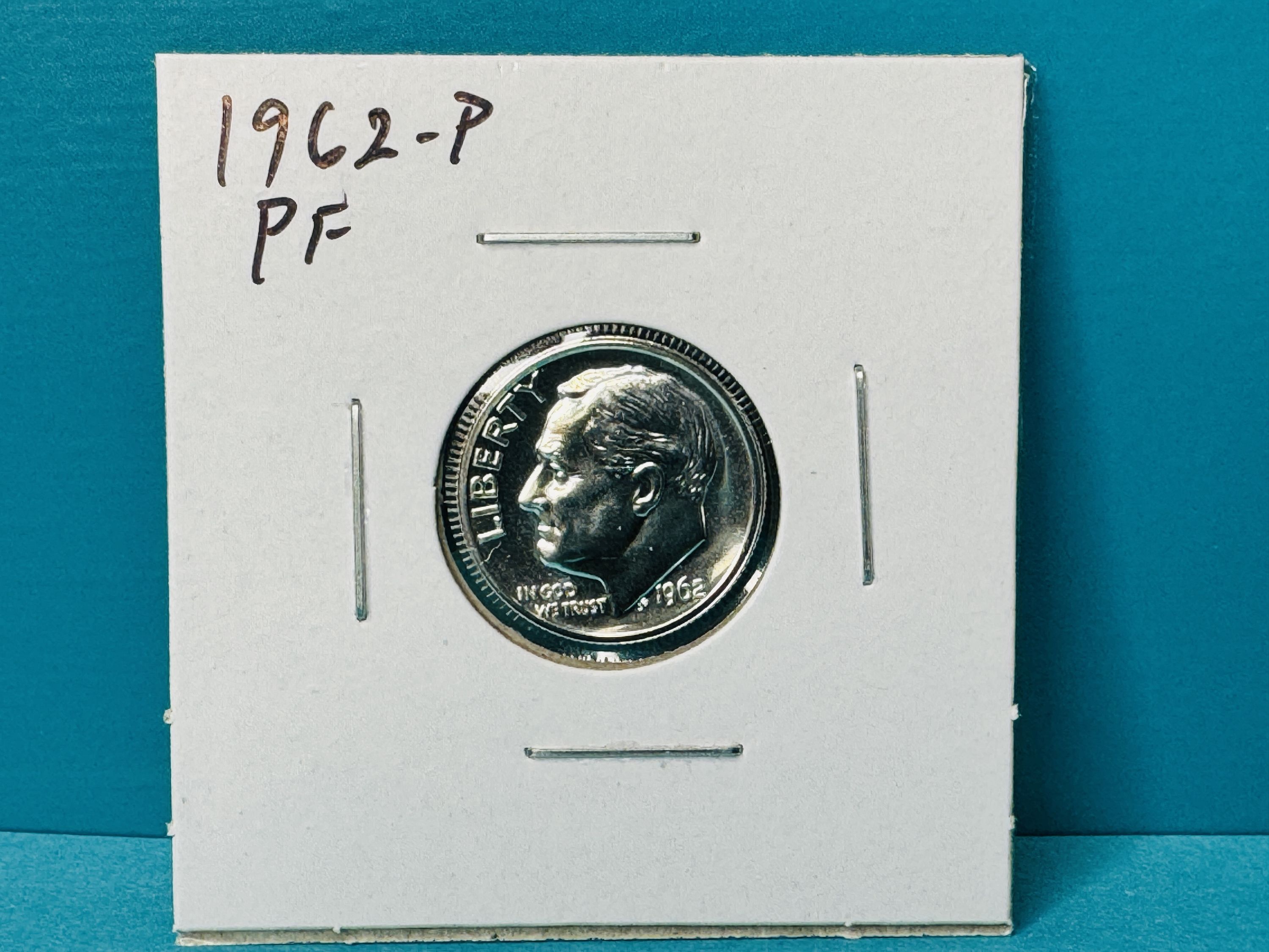 1962-P Proof Roosevelt Dime - For Sale, Buy Now Online - Item #875106