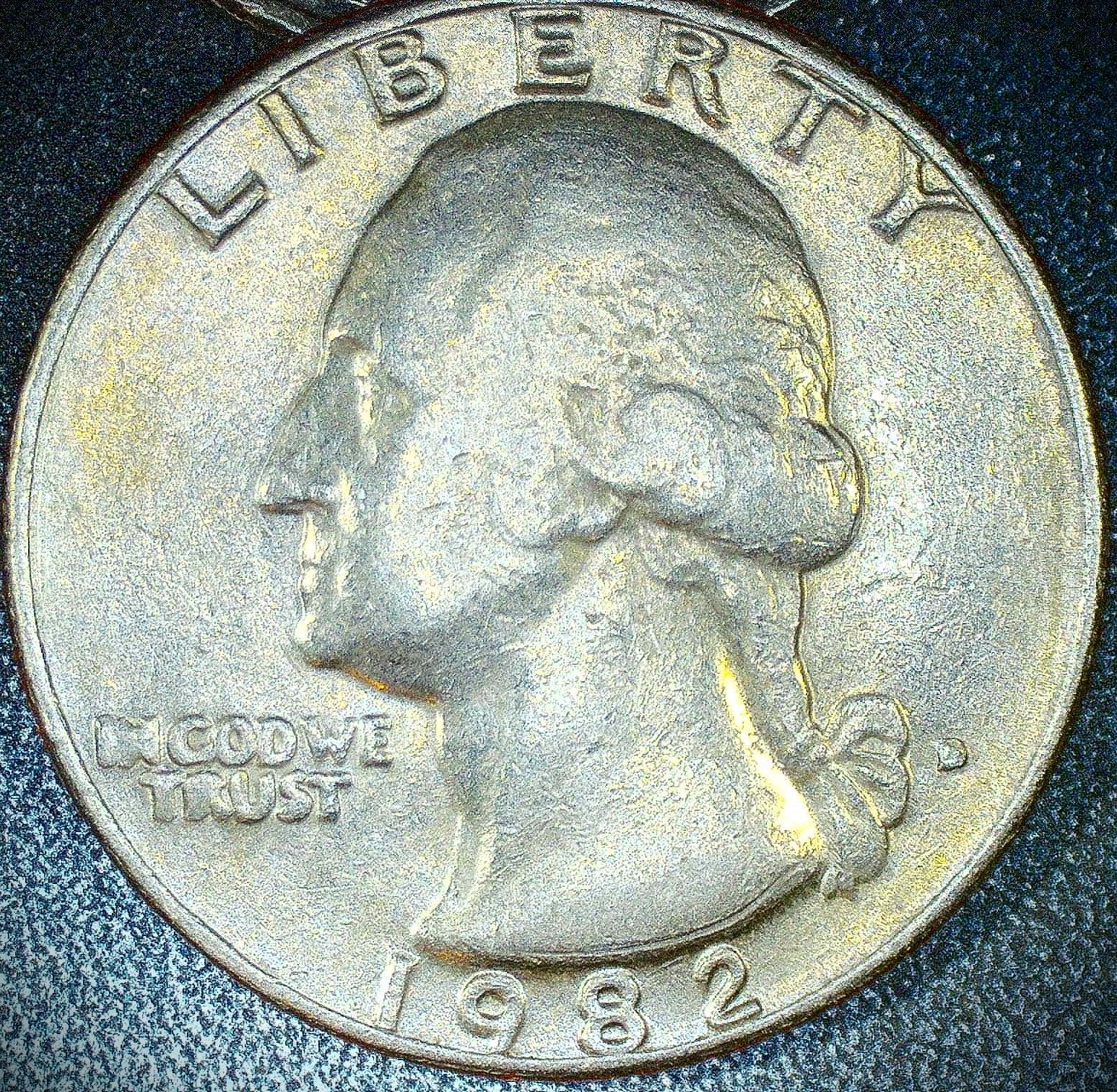 1982 D Washington Quarter AU - For Sale, Buy Now Online - Item #875995