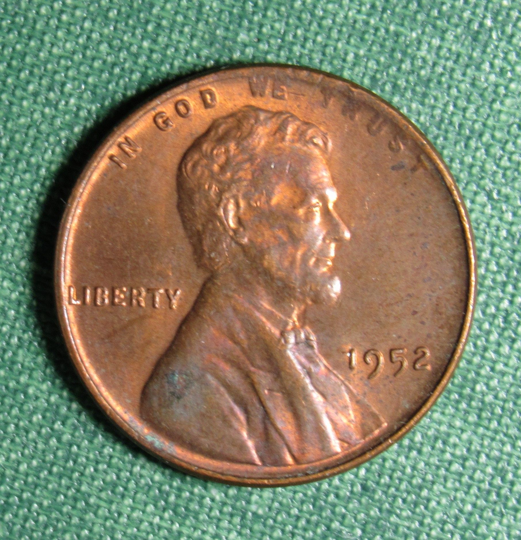 1952 P Wheat Back Lincoln Cent - For Sale, Buy Now Online - Item #877711