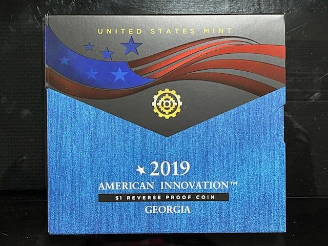 2019-S American Innovation $1 Coin Reverse Proof - Georgia - For Sale ...