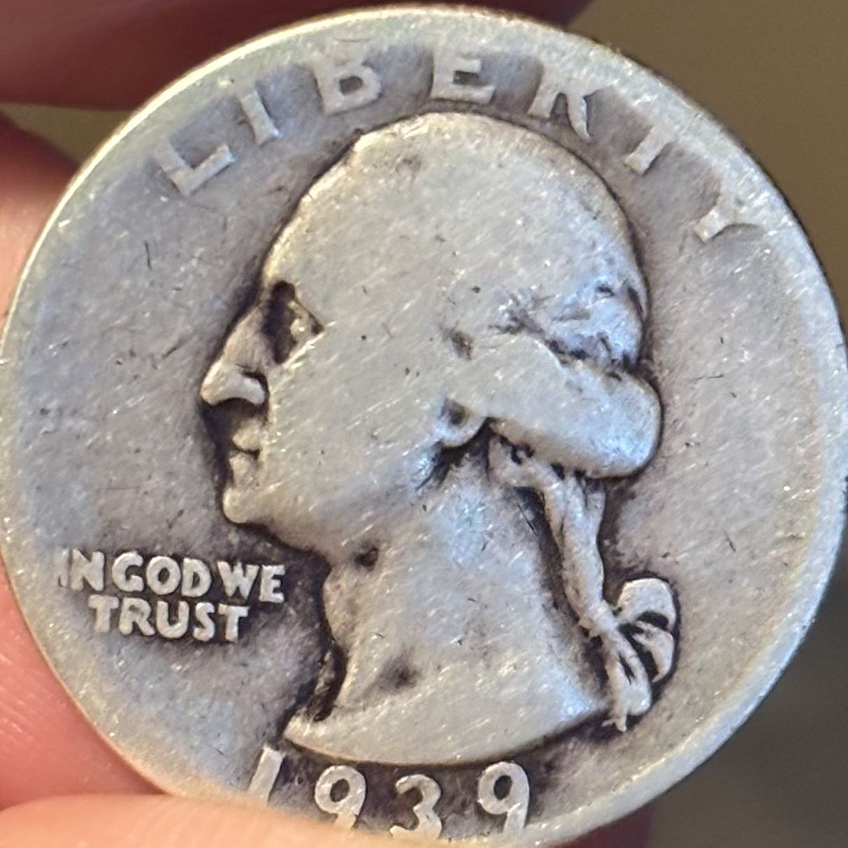1939 D Washington Quarter - For Sale, Buy Now Online - Item #878159