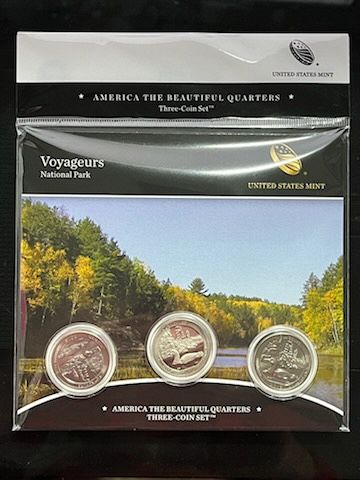 2018-S Voyagers National Park-3 Coin Quarter Set P,D,&S - For Sale, Buy ...