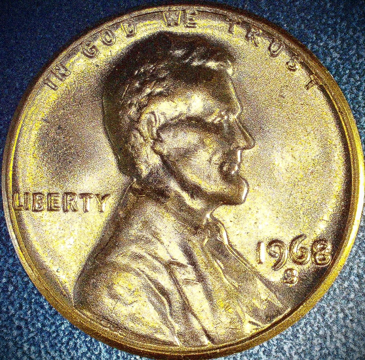 1968 S Lincoln Memorial Cent BU Red - For Sale, Buy Now Online - Item ...