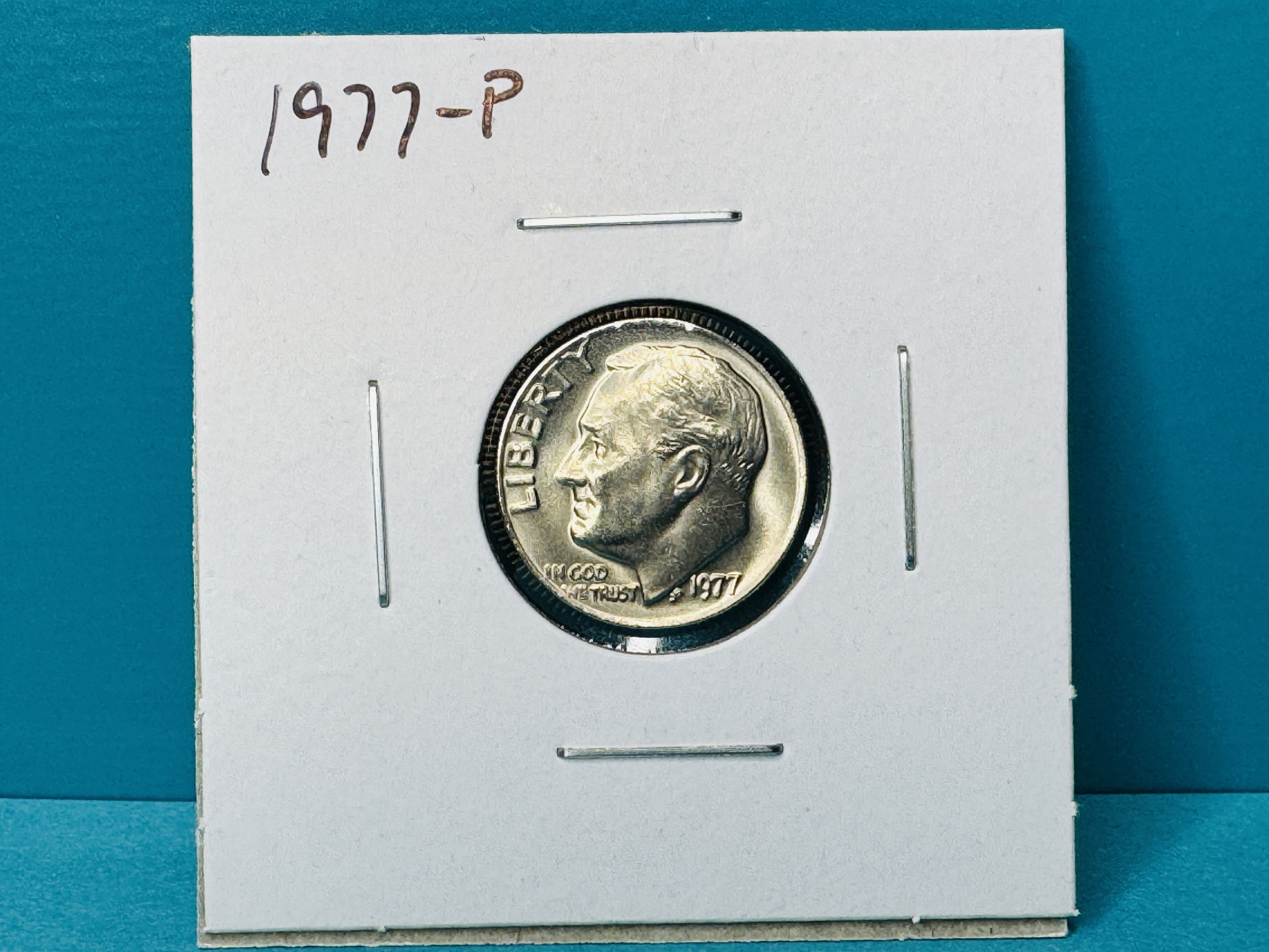 1977-P Roosevelt Dime - For Sale, Buy Now Online - Item #879562