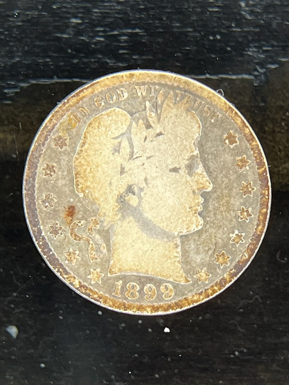 1899-O Barber 90% Silver Quarter - For Sale, Buy Now Online - Item #880024