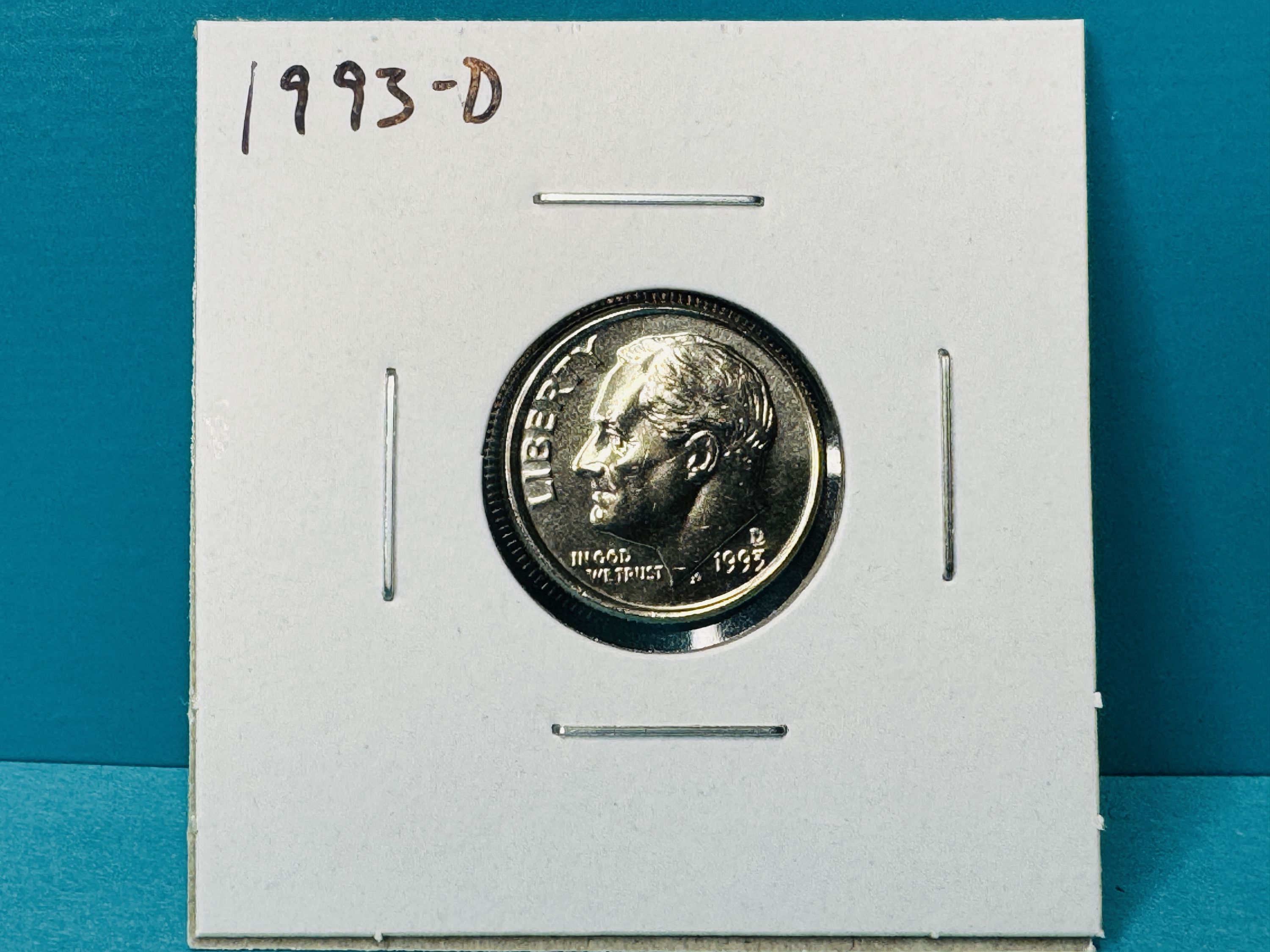 1993-D Roosevelt Dime - For Sale, Buy Now Online - Item #880806