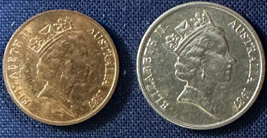 Australia - 1987 - 5 and 1 Cents [#1] - For Sale, Buy Now Online - Item ...
