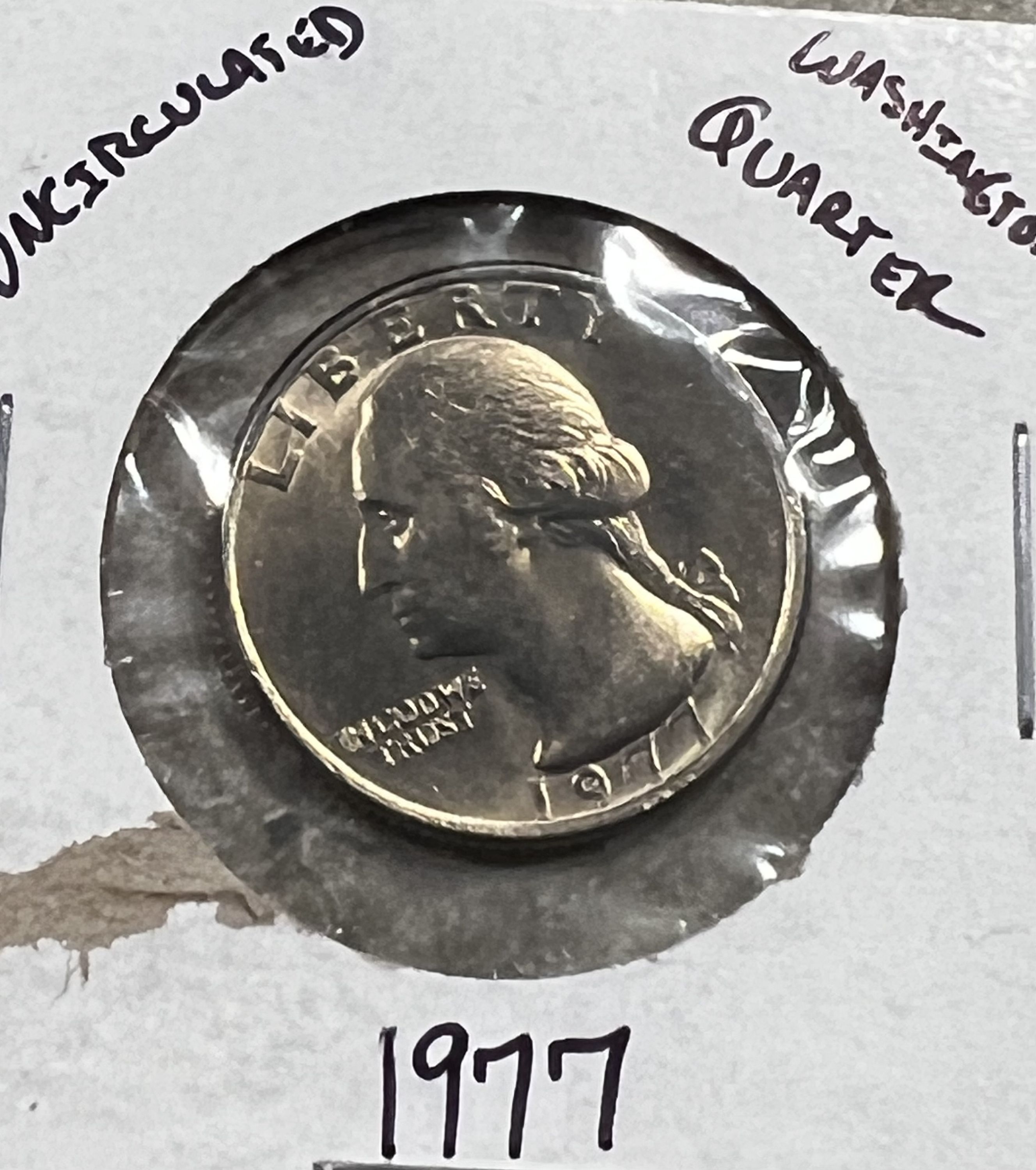 1977 Washington Quarter Ungraded Uncertified Circulated? Unsure - For ...