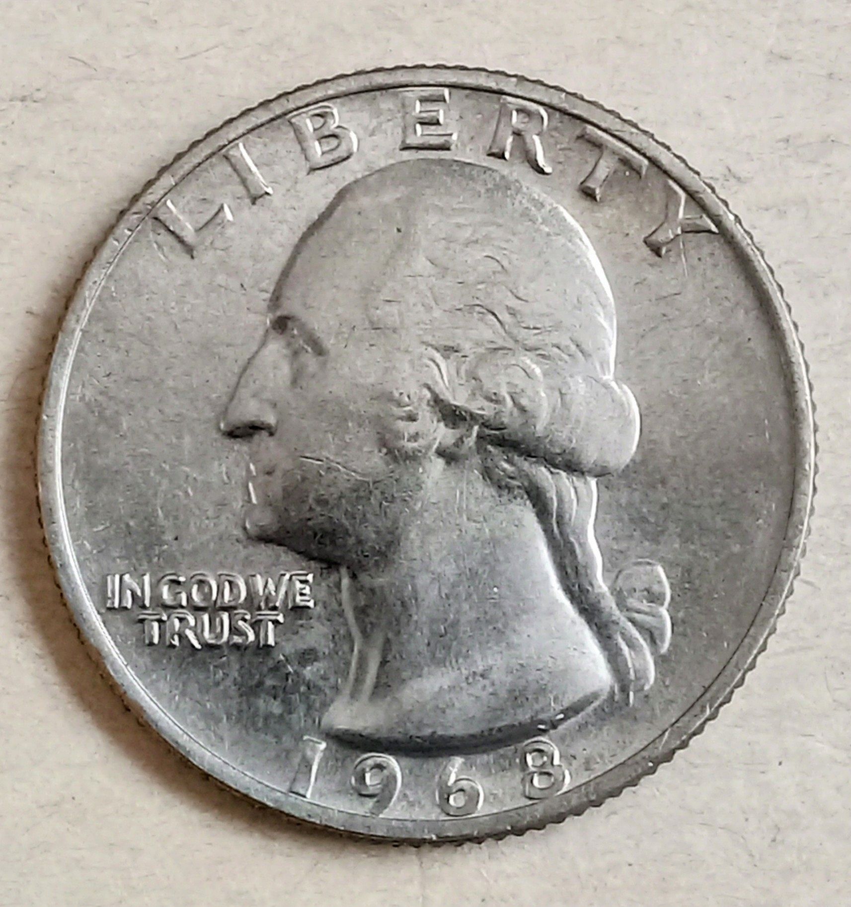 1968 Washington Quarter • From Mint Set • CH BU *wq681 - For Sale, Buy ...