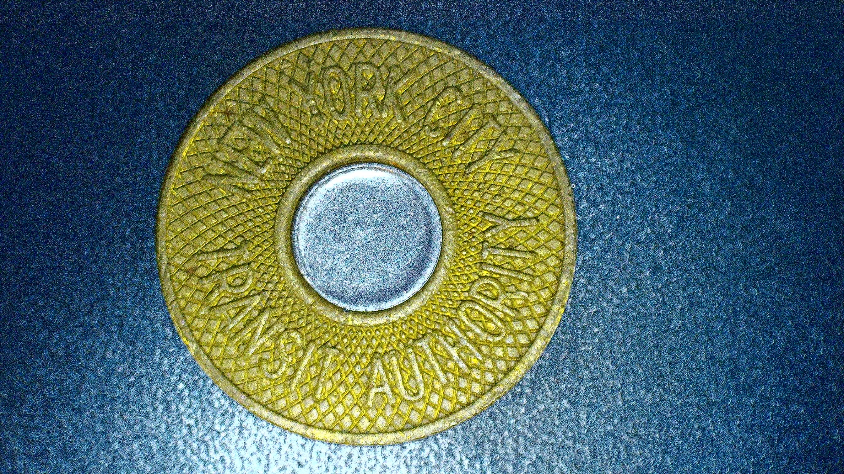 New York City Transit Authority Good for One Fare Token - For Sale, Buy ...