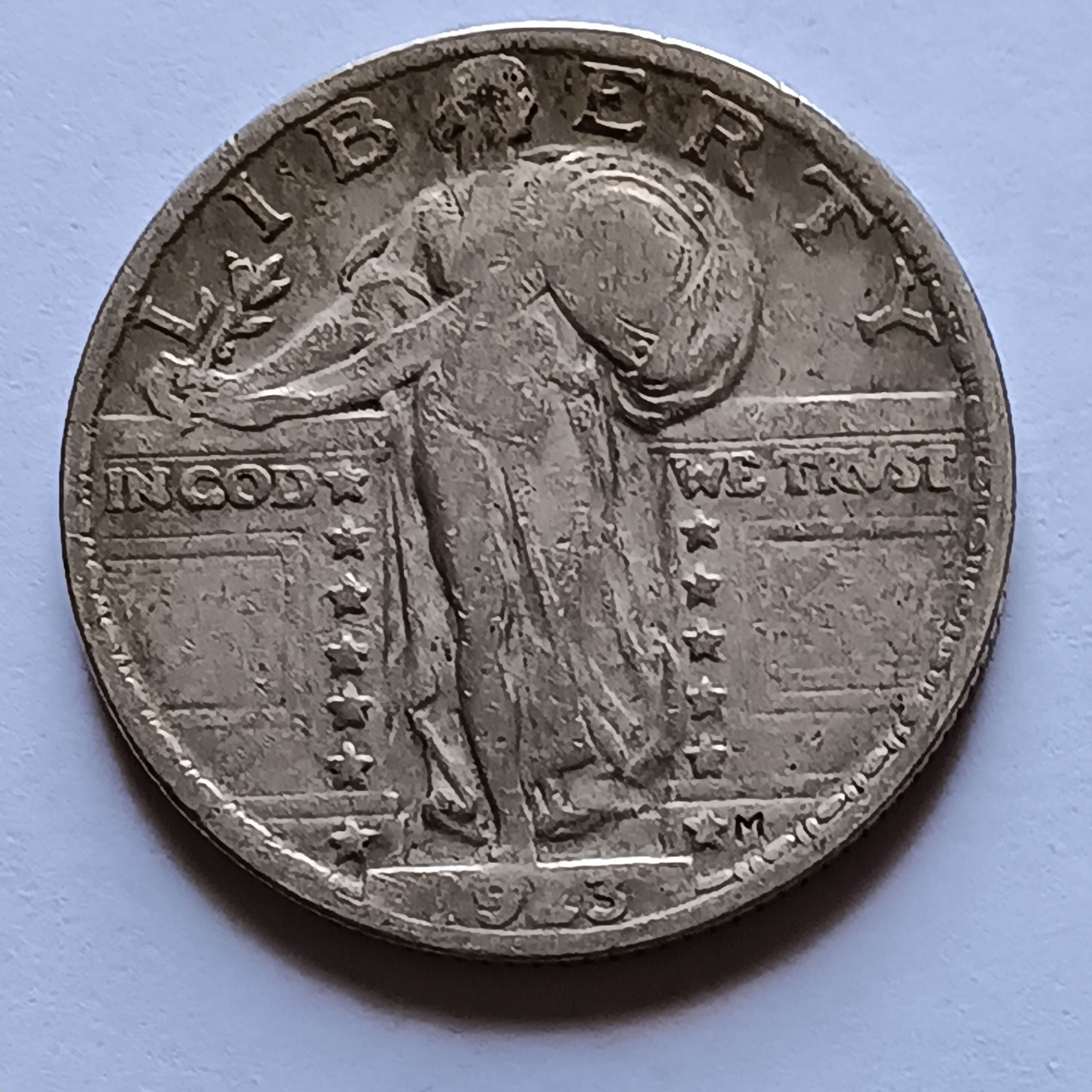 1923-P Standing Liberty Quarter Dollar - For Sale, Buy Now Online ...