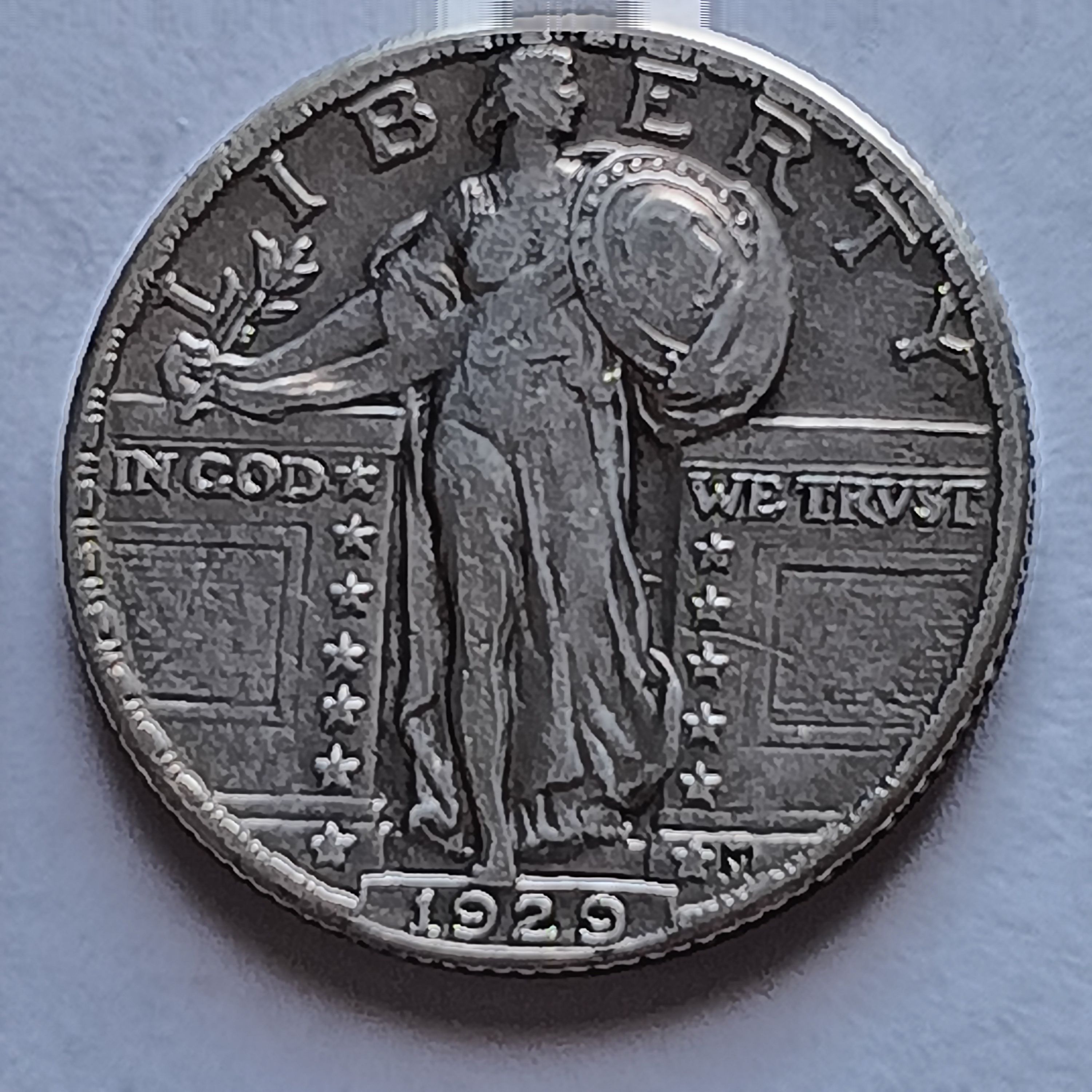 1929-P Standing Liberty Quarter Dollar - For Sale, Buy Now Online ...