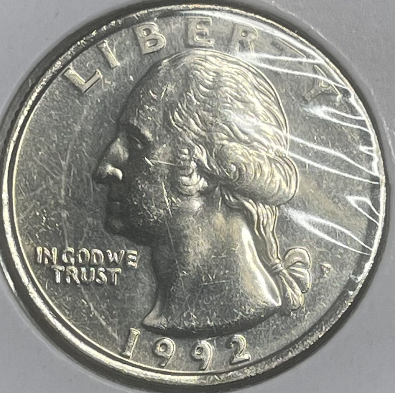 1992-P Washington Quarter - For Sale, Buy Now Online - Item #886038