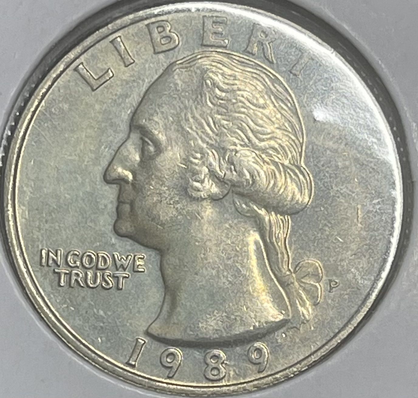 1989-P Washington Quarter - For Sale, Buy Now Online - Item #886043