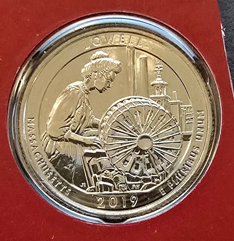 2019-D Lowell Quarter - BU in Original Mint Cello (H24) - For Sale, Buy ...