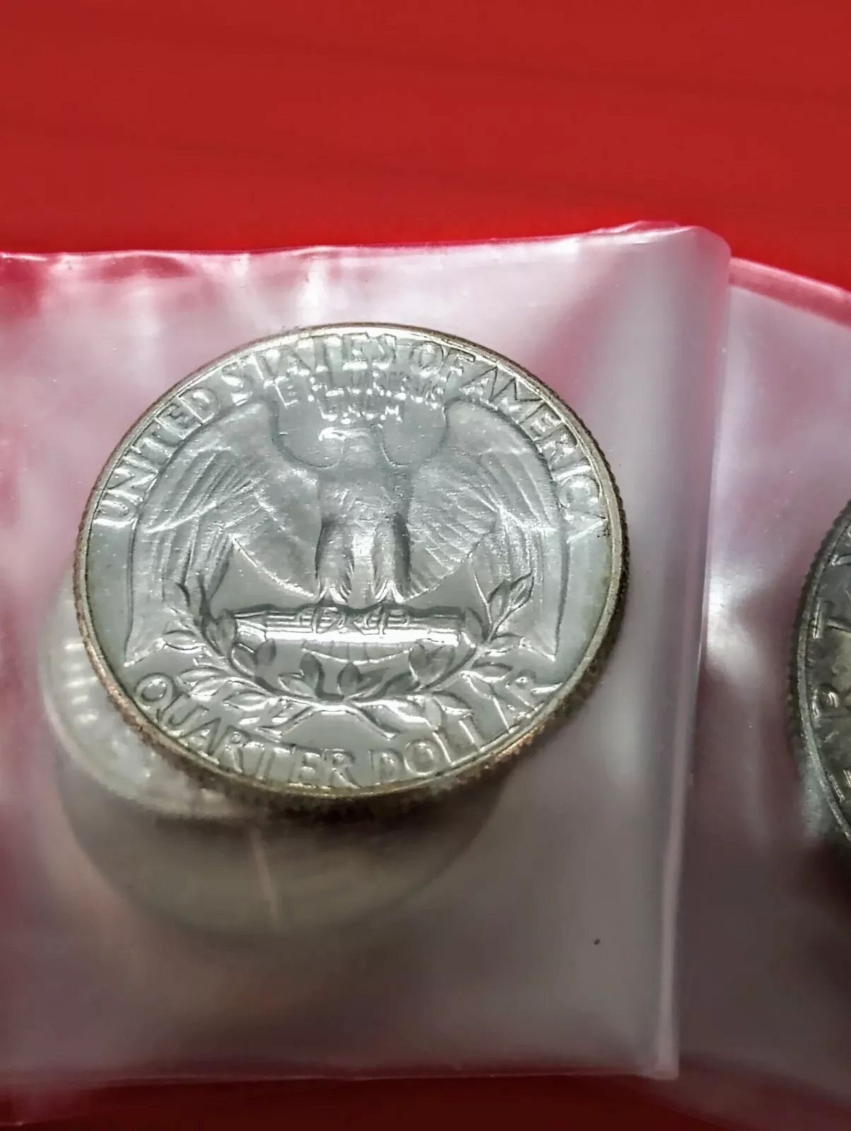 1955 Proof Set RARE Original Govt Issue BOX packaging cellophane ...