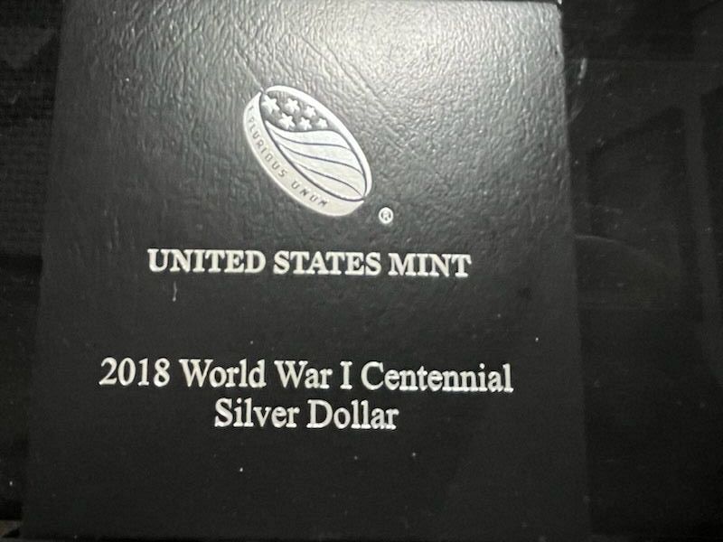 2018-P World War I Centennial Proof Silver Dollar - For Sale, Buy Now ...