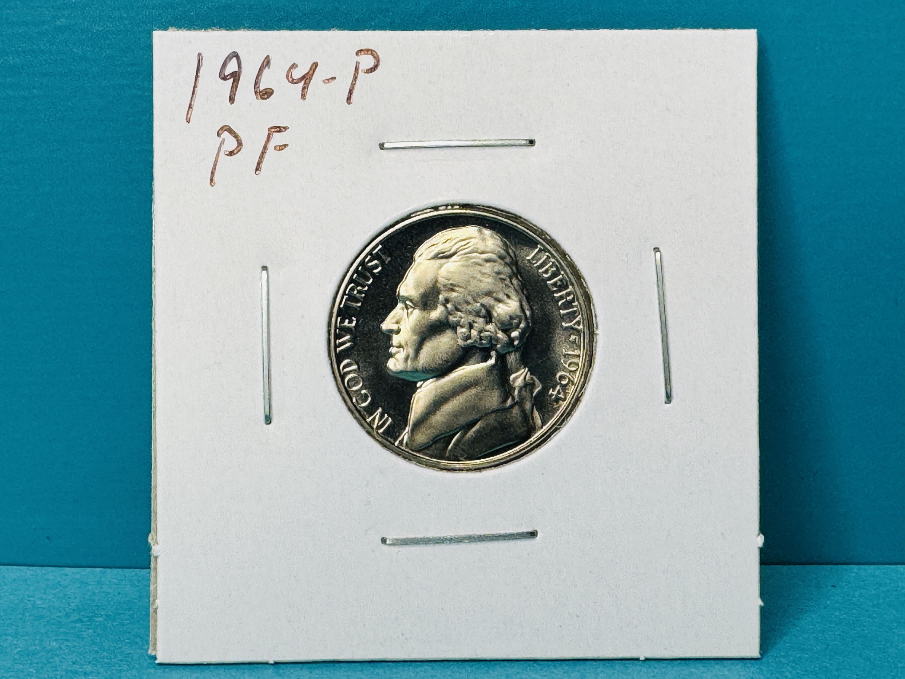 1964-P Proof Jefferson Nickel - For Sale, Buy Now Online - Item #888144