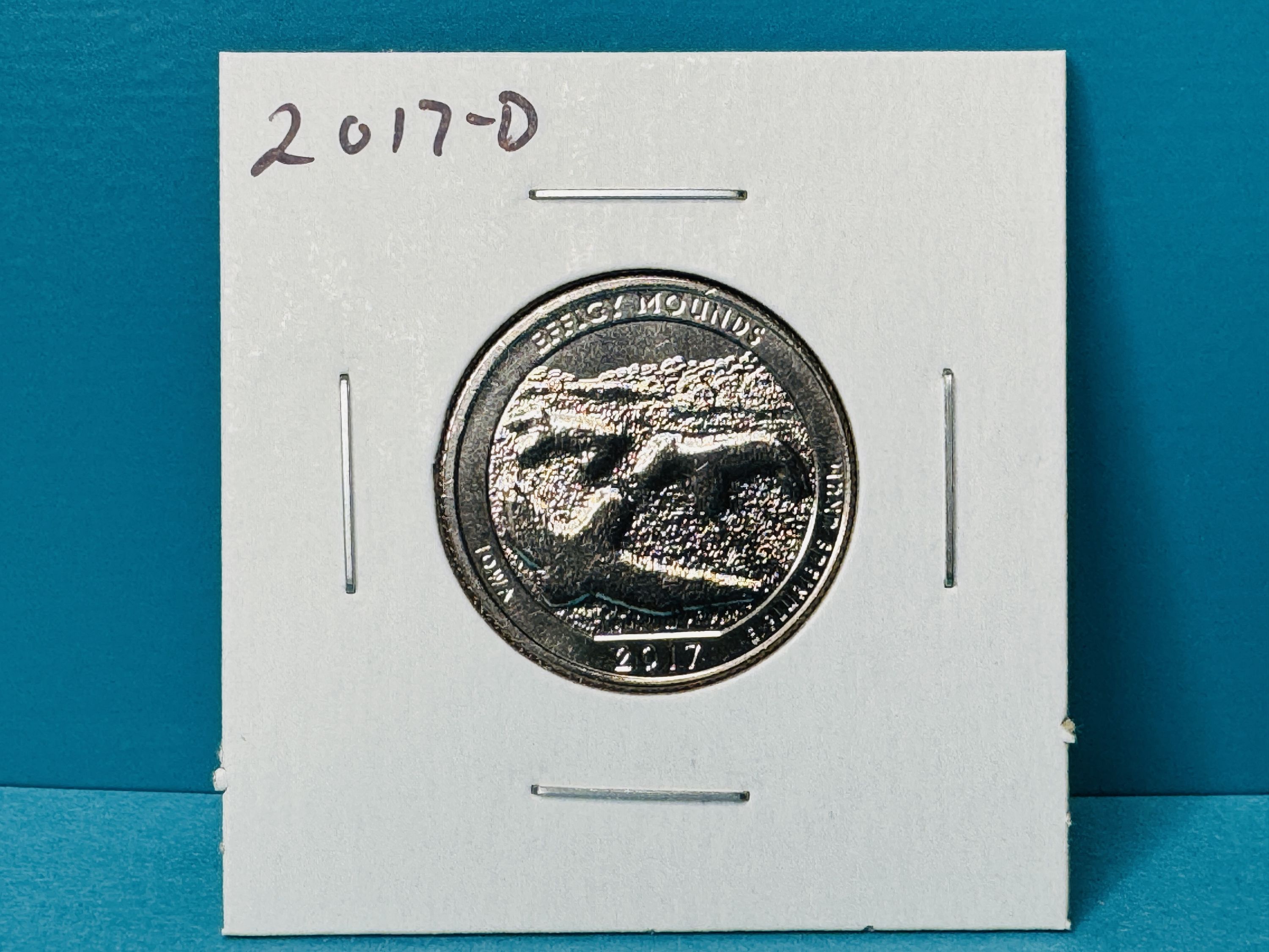 2017-D Effigy Mounds ATB Quarters - For Sale, Buy Now Online - Item #888268