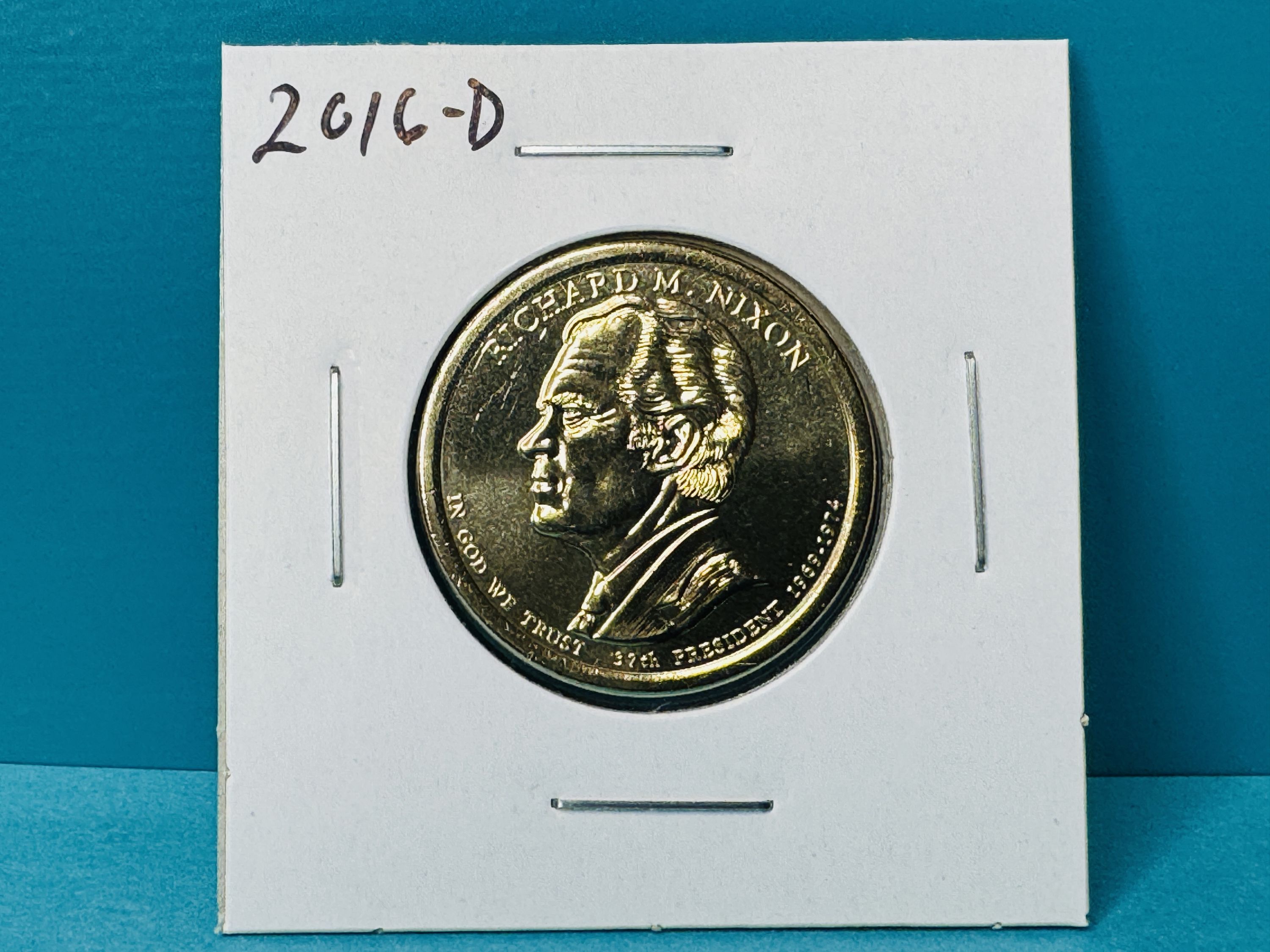 2016-D Richard Nixon Presidential Dollar - For Sale, Buy Now Online ...