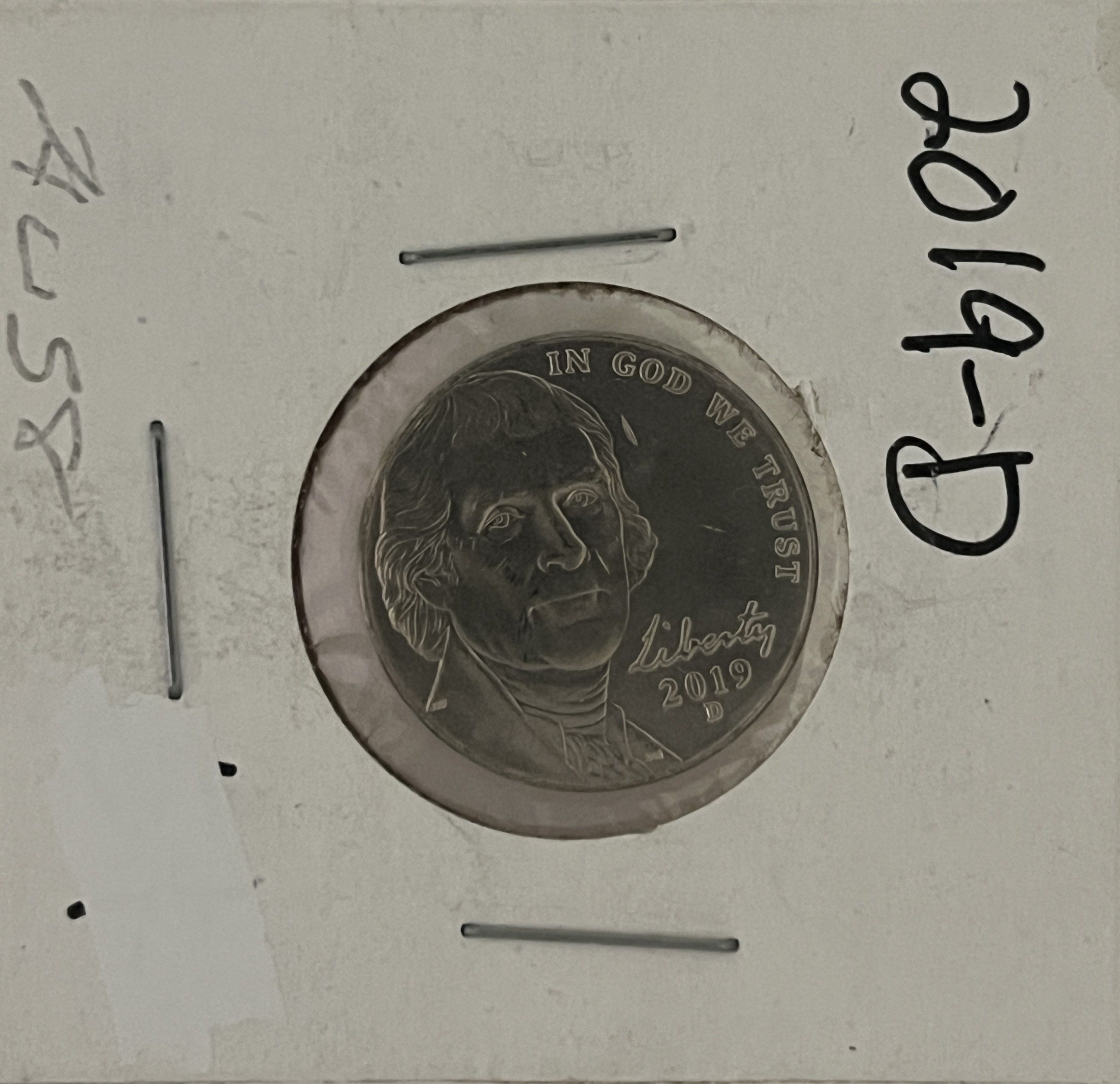 2019 5 Cents Jefferson Nickel (N20196) - For Sale, Buy Now Online ...