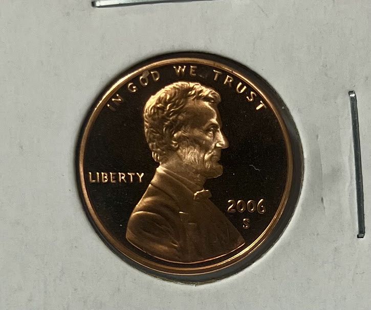 2006 S Proof Lincoln cent - For Sale, Buy Now Online - Item #889863