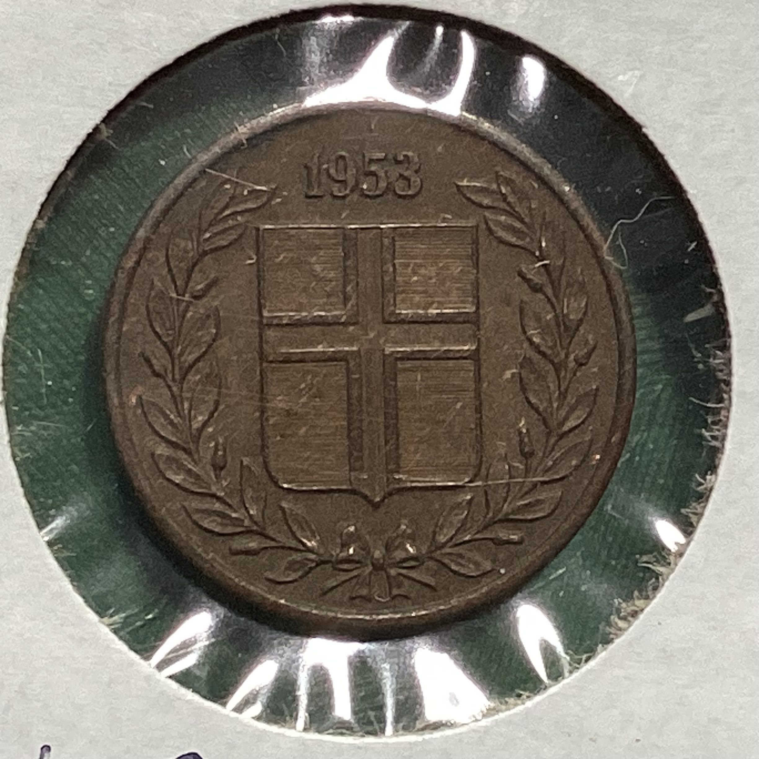 1953 Iceland 1 Eyrir - For Sale, Buy Now Online - Item #890170
