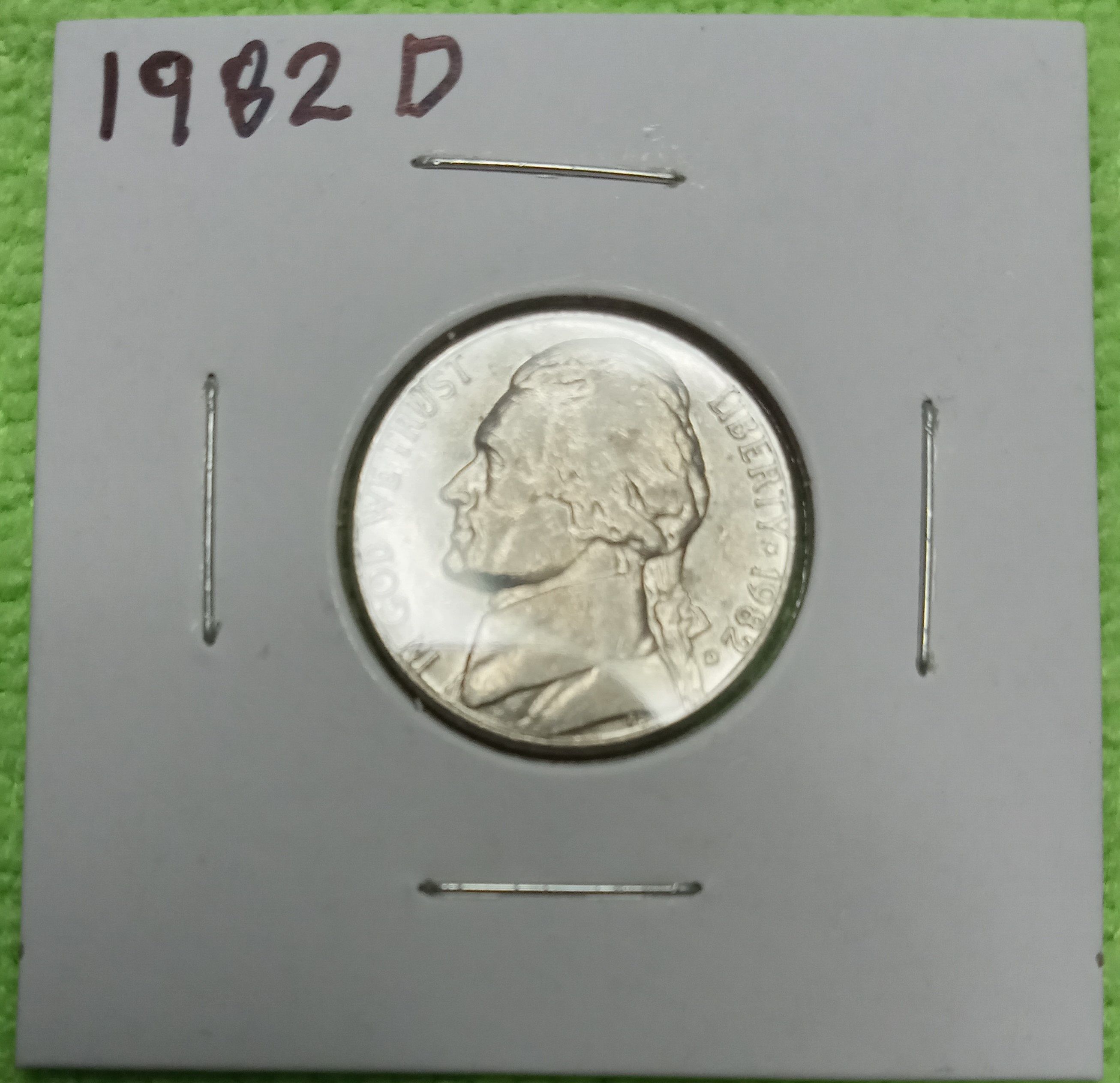 1982-D US Nickel - For Sale, Buy Now Online - Item #890443