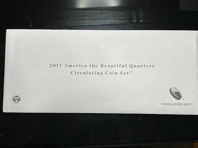2017 P & D America The Beautiful Washington Quarters Circulating Coin ...